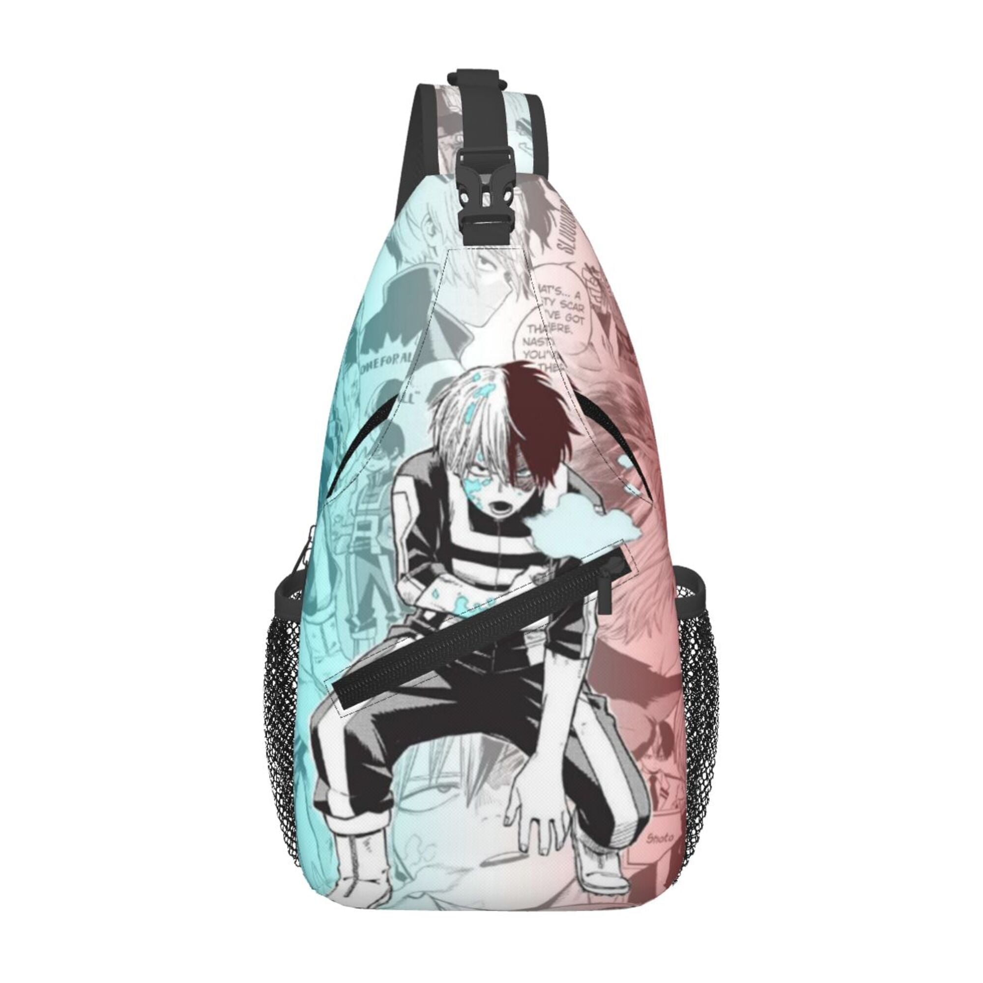 My Hero Academia Shoto Todoroki Sling Bag Crossbody Sling Backpack ...
