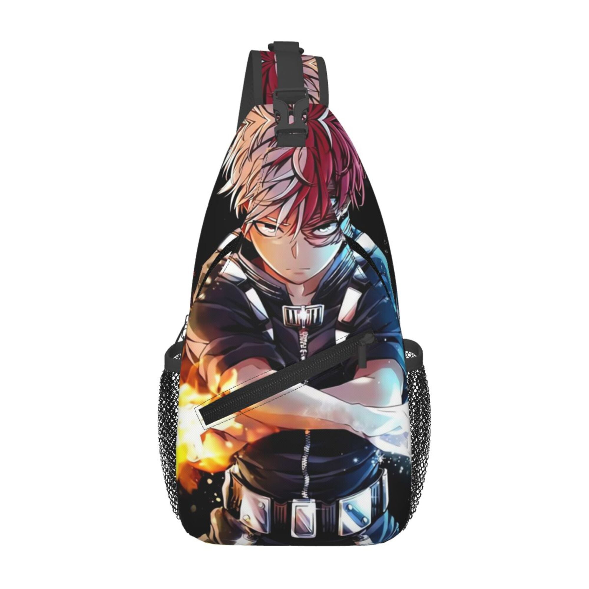 My Hero Academia Shoto Todoroki Sling Bag Crossbody Sling Backpack ...