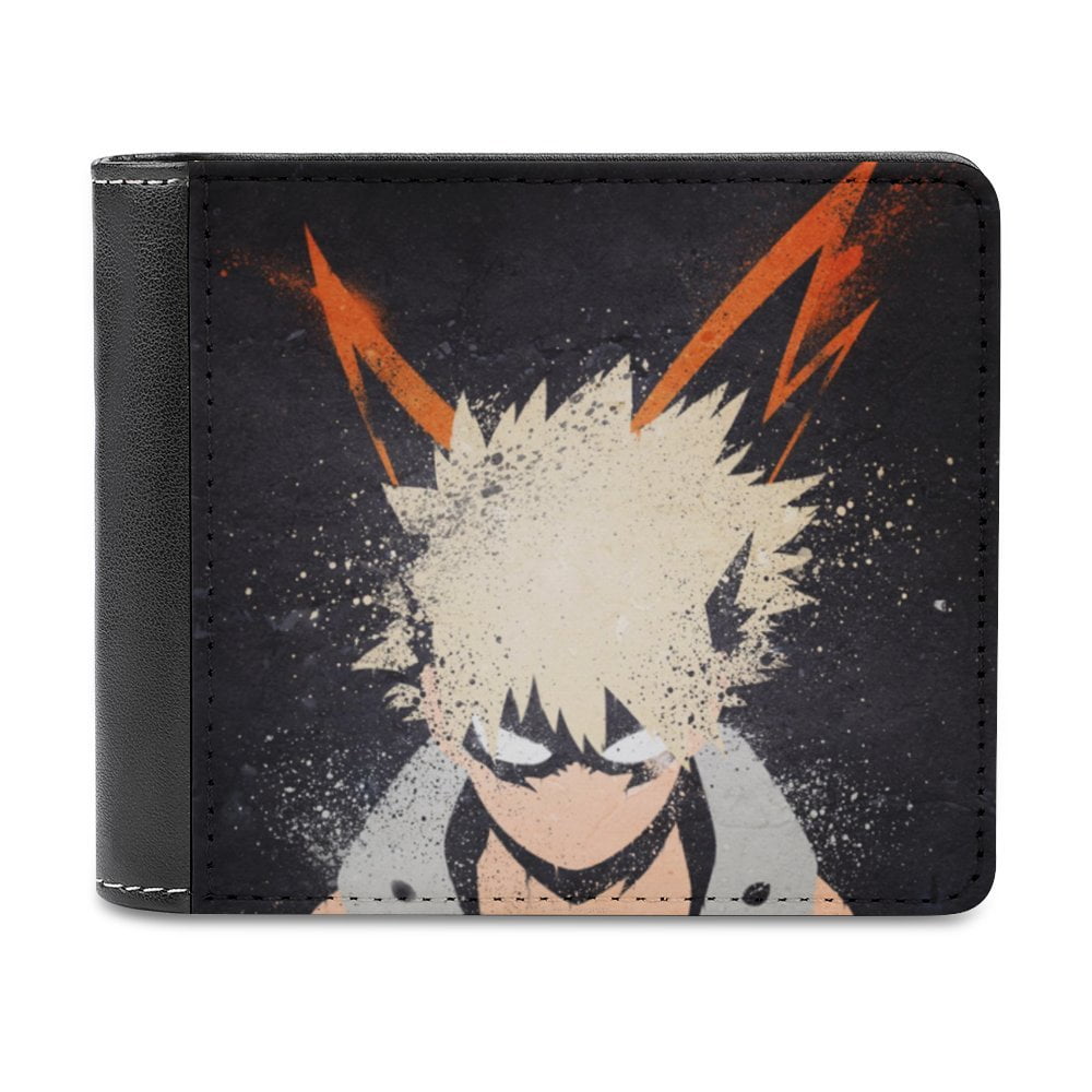 My Hero Academia Slim Bifold Wallet Purse Leather Wallets for Men Women ...