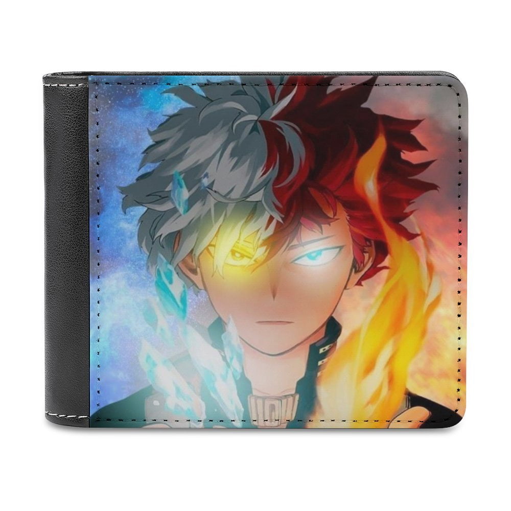 My Hero Academia Slim Bifold Wallet Purse Leather Wallets for Men Women ...