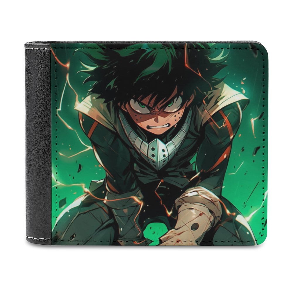 My Hero Academia Slim Bifold Wallet Purse Leather Wallets for Men Women ...