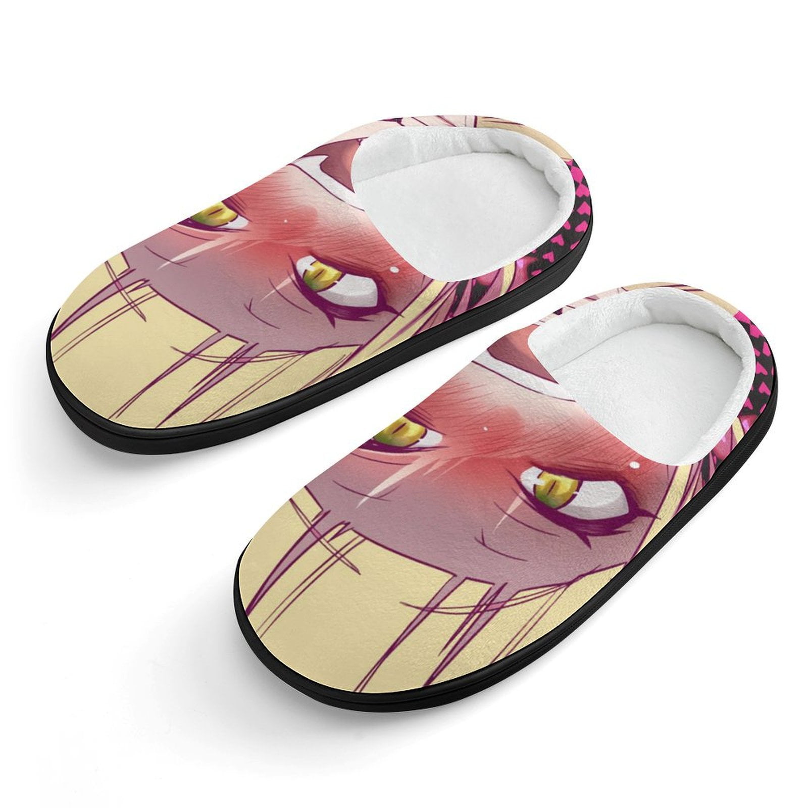 My Hero Academia Smile Himiko Toga Kid's Cotton Slippers Winter Warm ...