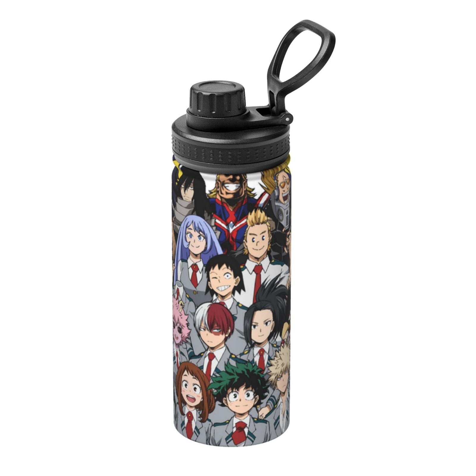 My Hero Academia Sports Insulated Water Bottles Kettle Stainless Steel ...