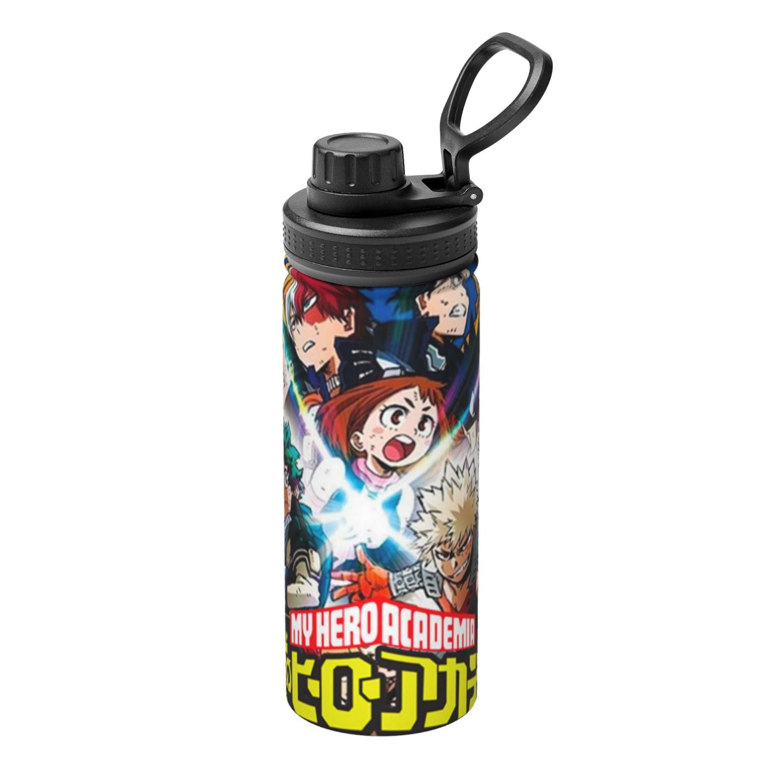 My Hero Academia Sports Insulated Water Bottles Kettle Stainless Steel ...