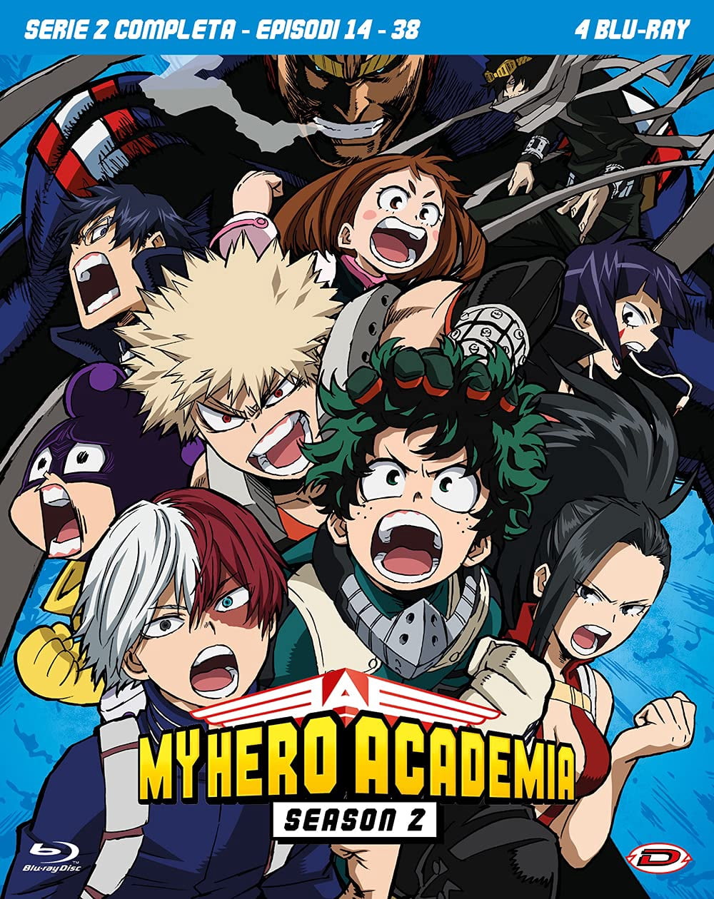 My Hero Academia St.2 Completa (Box 4 Br) (Eps 27-38) (Blu-ray ...