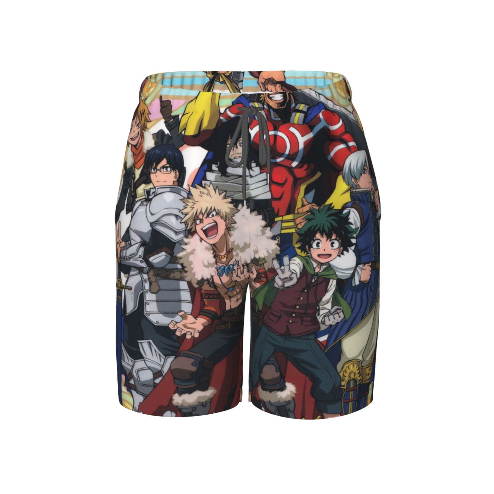 My Hero Academia Swim Trunk, Beach Board Shorts For Boys Girls, Quick ...