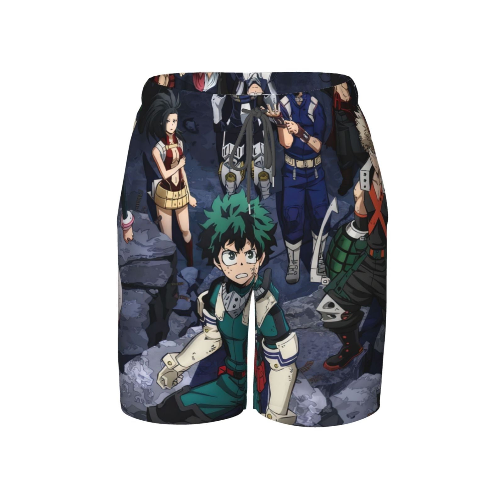 My Hero Academia Swim Trunk, Beach Board Shorts For Boys Girls, Quick ...