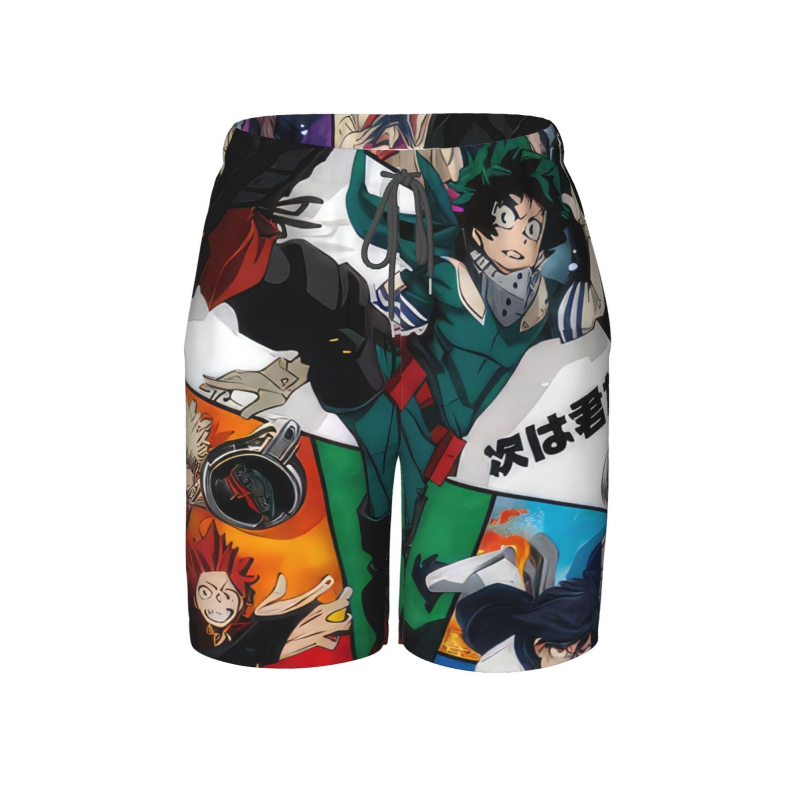 My Hero Academia Swim Trunk, Beach Board Shorts For Boys Girls, Quick ...