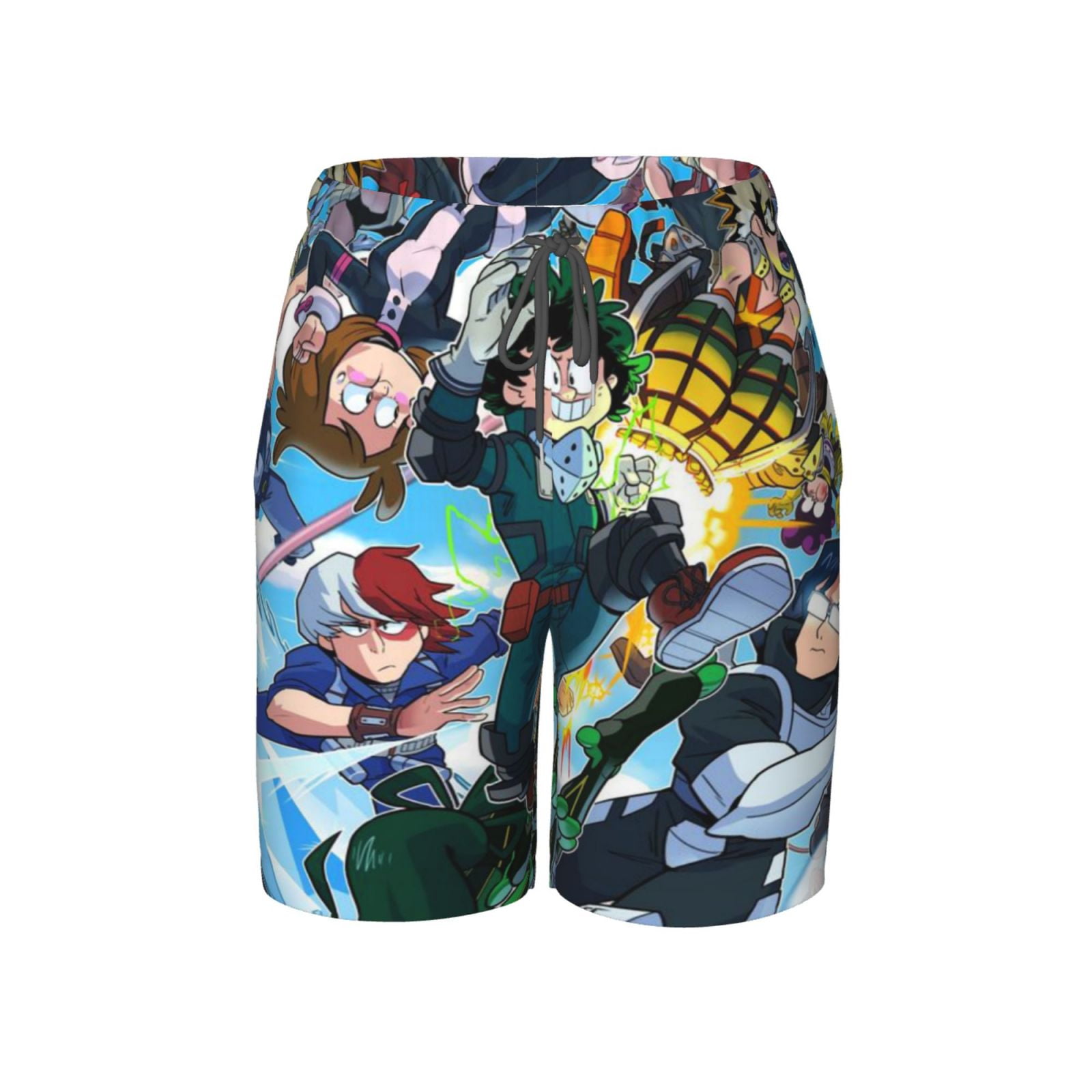 My Hero Academia Swim Trunk, Beach Board Shorts For Boys Girls, Quick ...