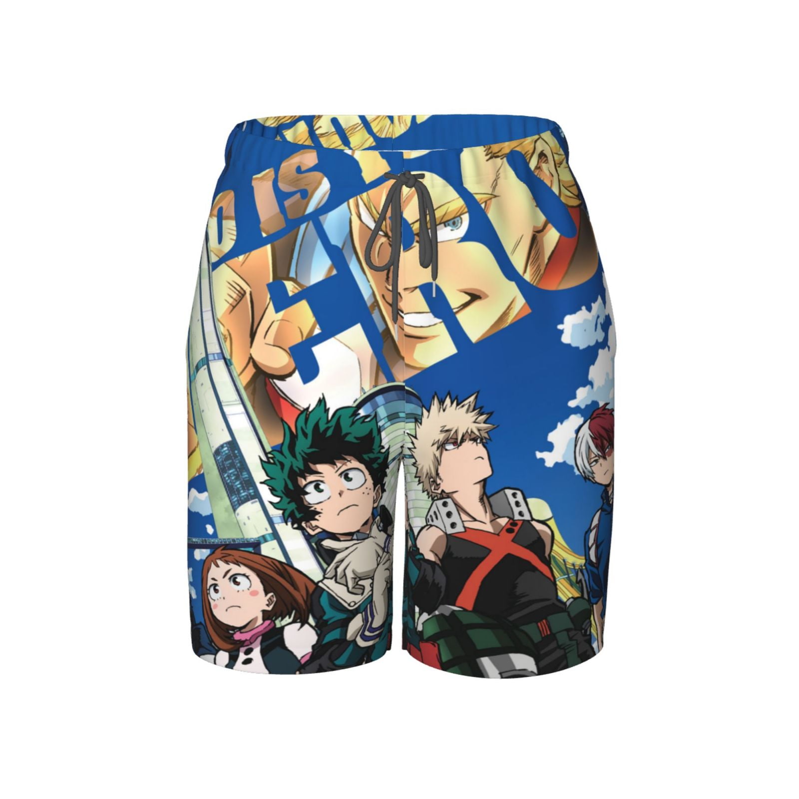 My Hero Academia Swim Trunk, Beach Board Shorts For Boys Girls, Quick ...