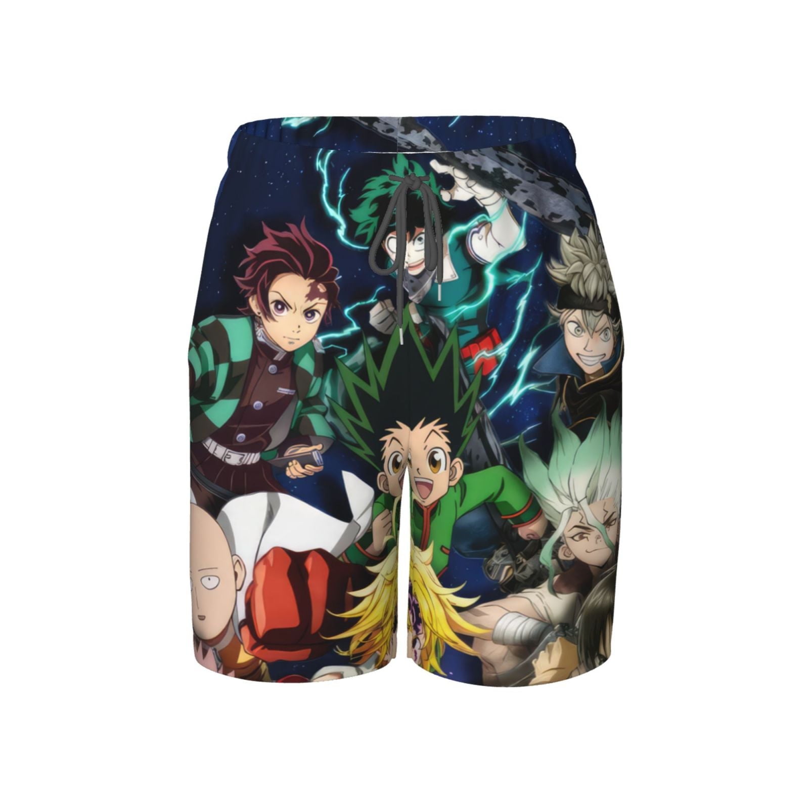 My Hero Academia Swim Trunk, Beach Board Shorts For Boys Girls, Quick ...