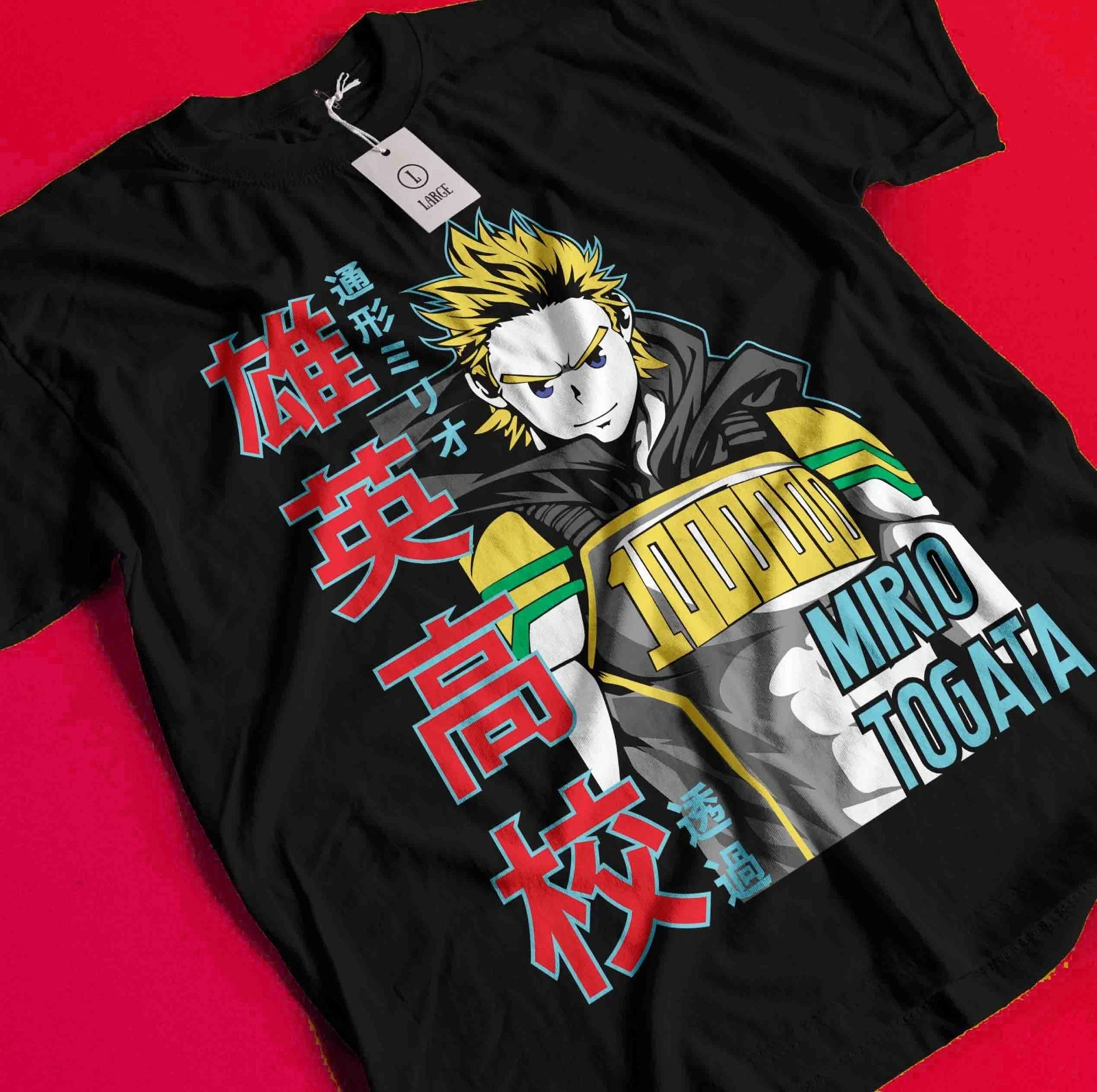 My Hero Academia T-Shirt Mirio Togata MHA Shirt Deku Dabi Manga Boku No ...