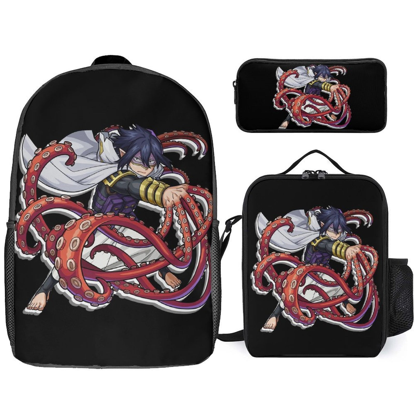 My Hero Academia Tamaki Amajiki 3 Piece Backpack Set with Lunch Bag ...
