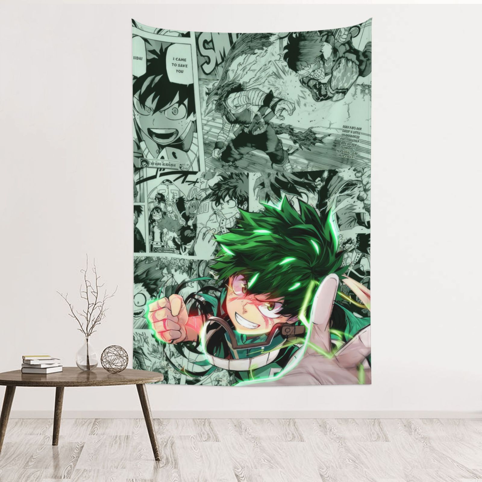 My Hero Academia Tapestry, Anime Wall Poster Art, Wall Tapestry For ...