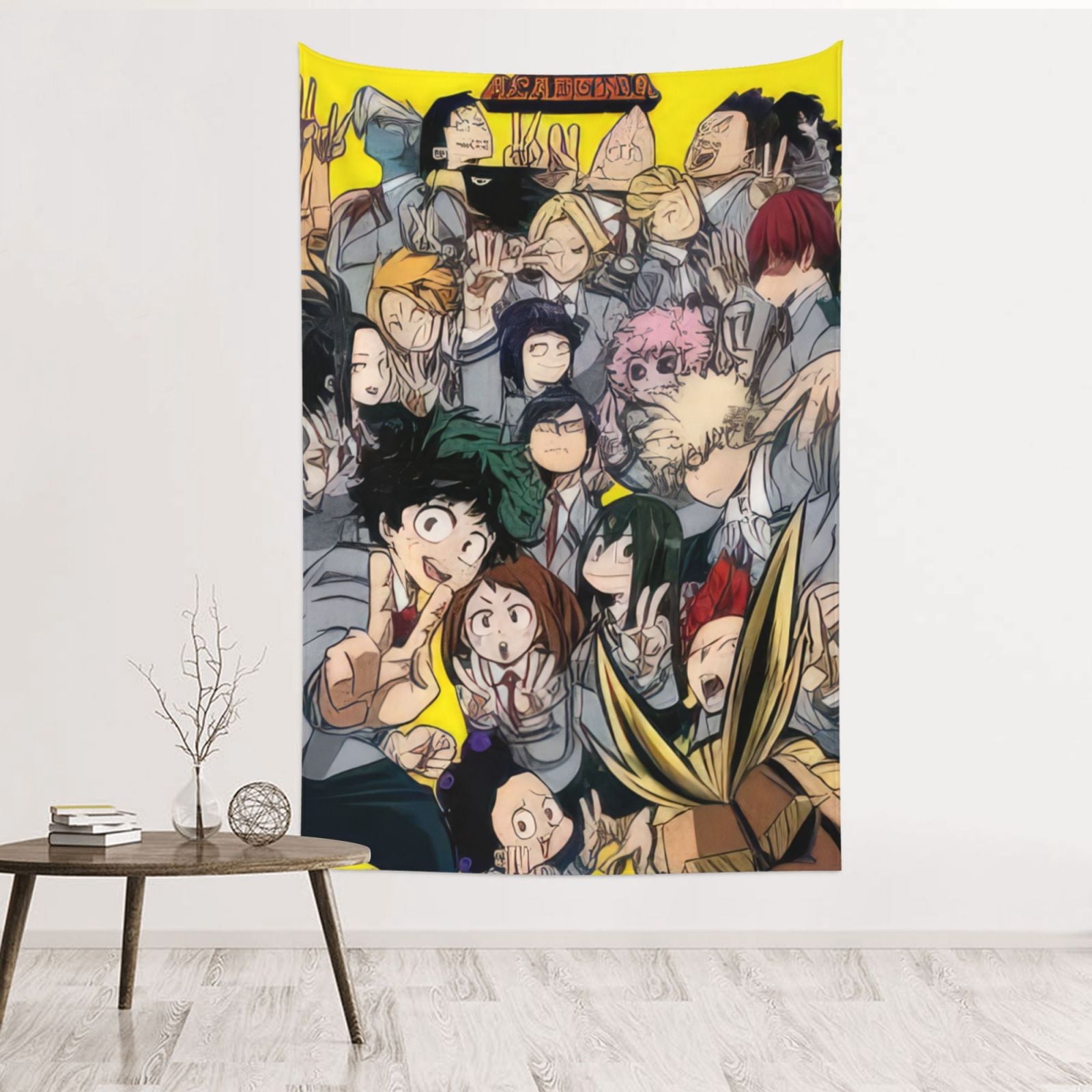 My Hero Academia Tapestry, Anime Wall Poster Art, Wall Tapestry For ...