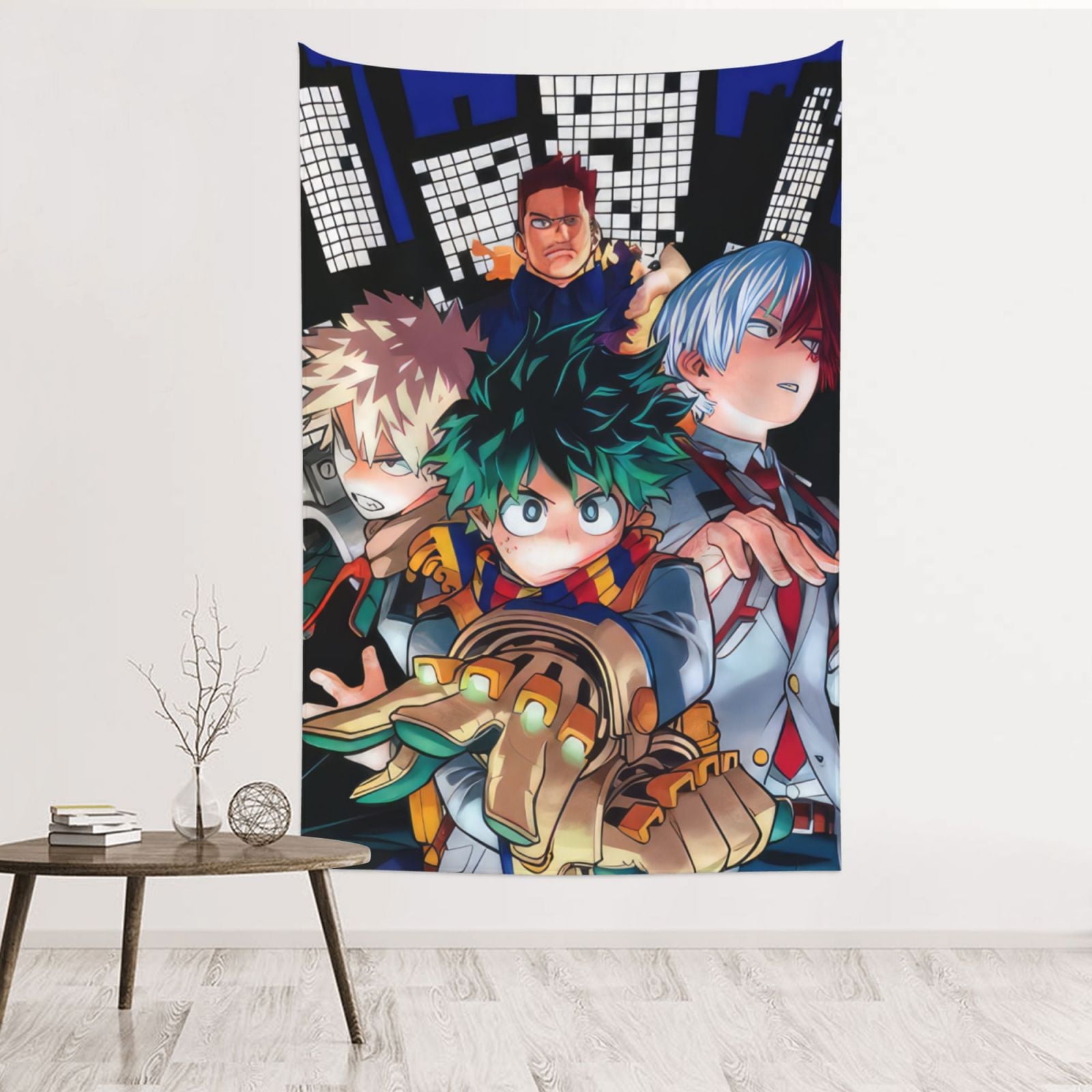 My Hero Academia Tapestry, Anime Wall Poster Art, Wall Tapestry For ...