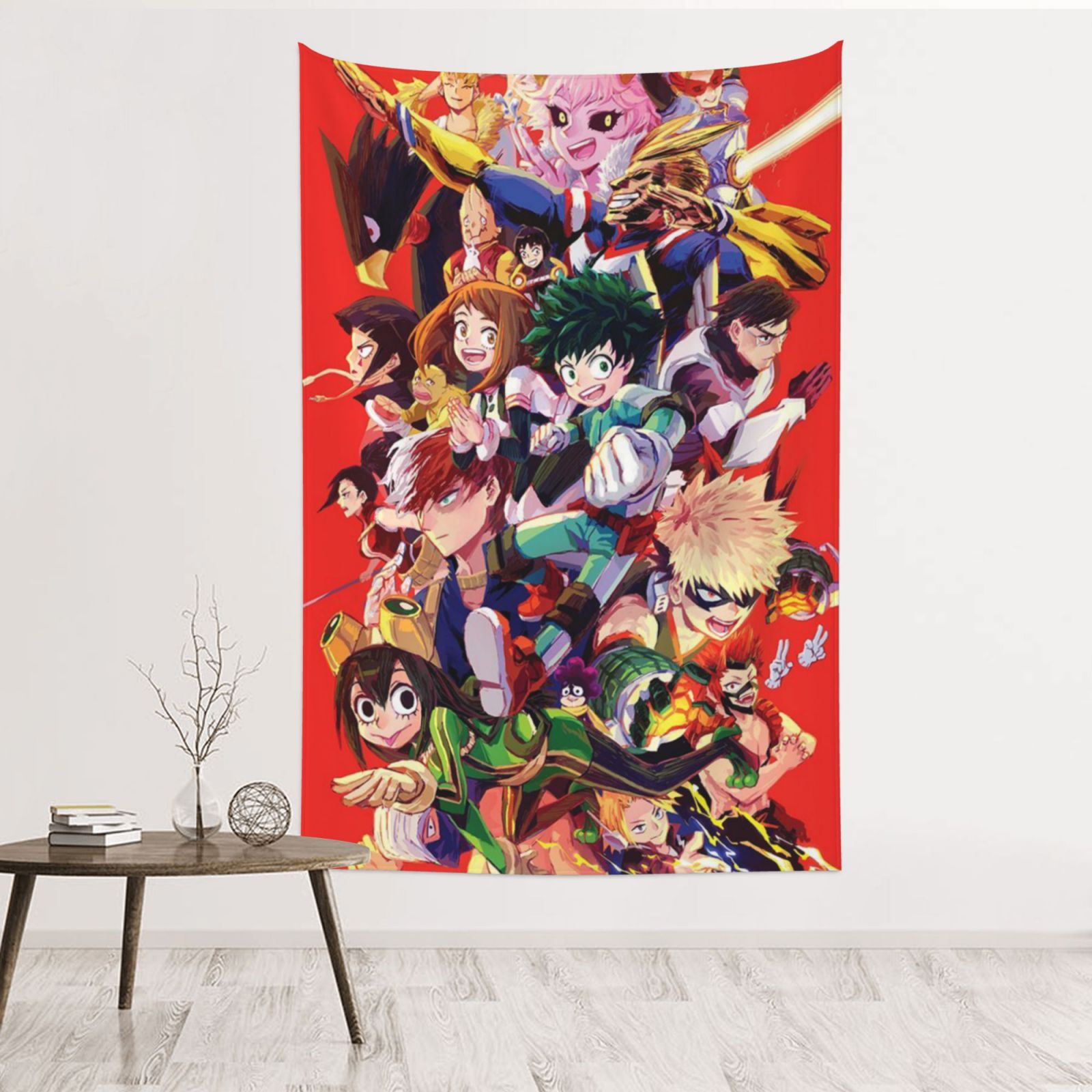 My Hero Academia Tapestry, Anime Wall Poster Art, Wall Tapestry For ...