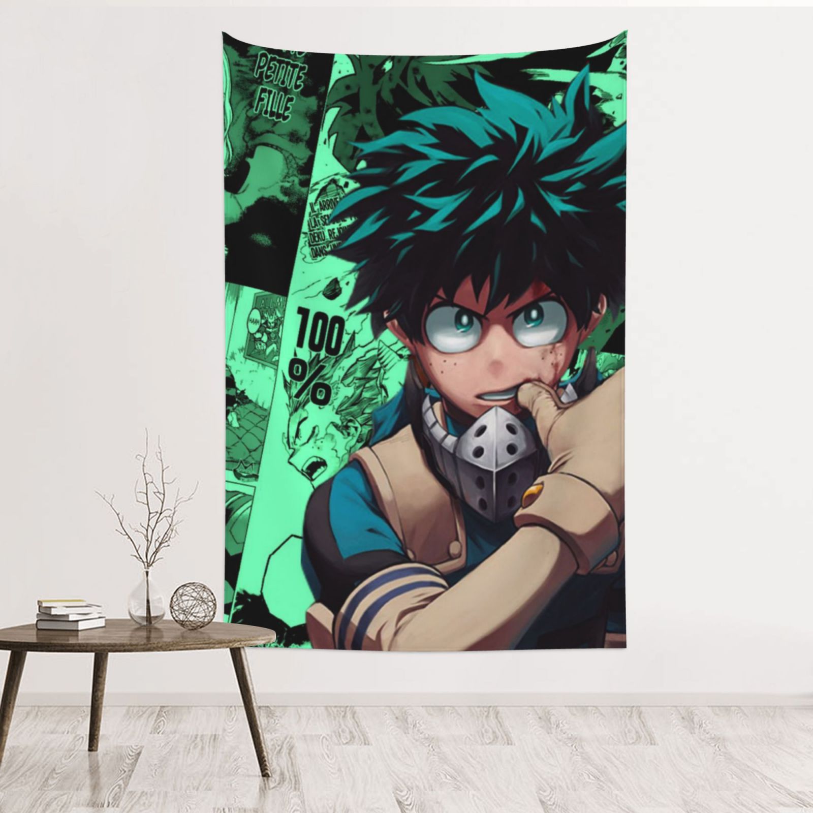 My Hero Academia Tapestry, Anime Wall Poster Art, Wall Tapestry For ...