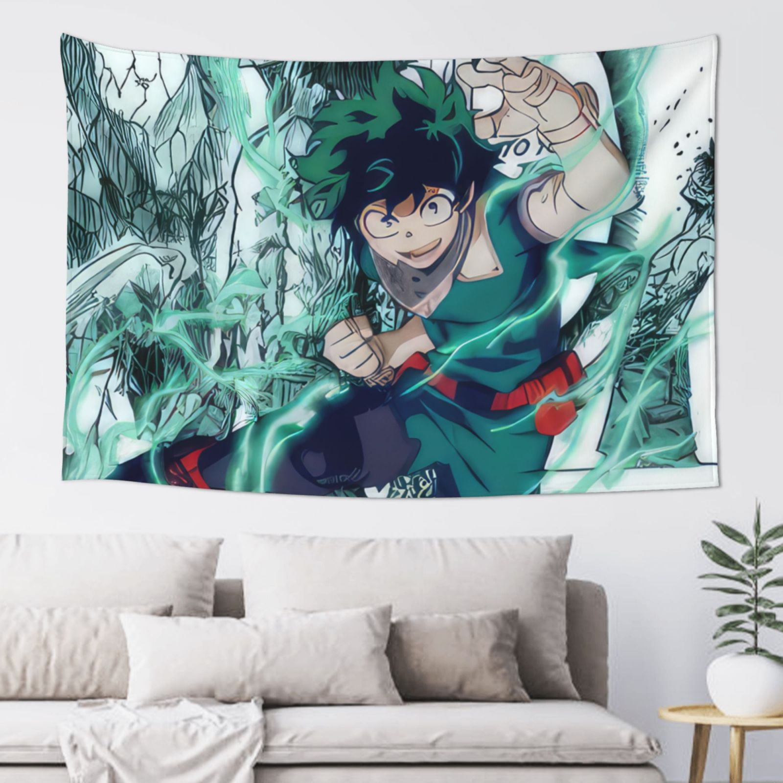 My Hero Academia Tapestry, Anime Wall Poster Art, Wall Tapestry For ...