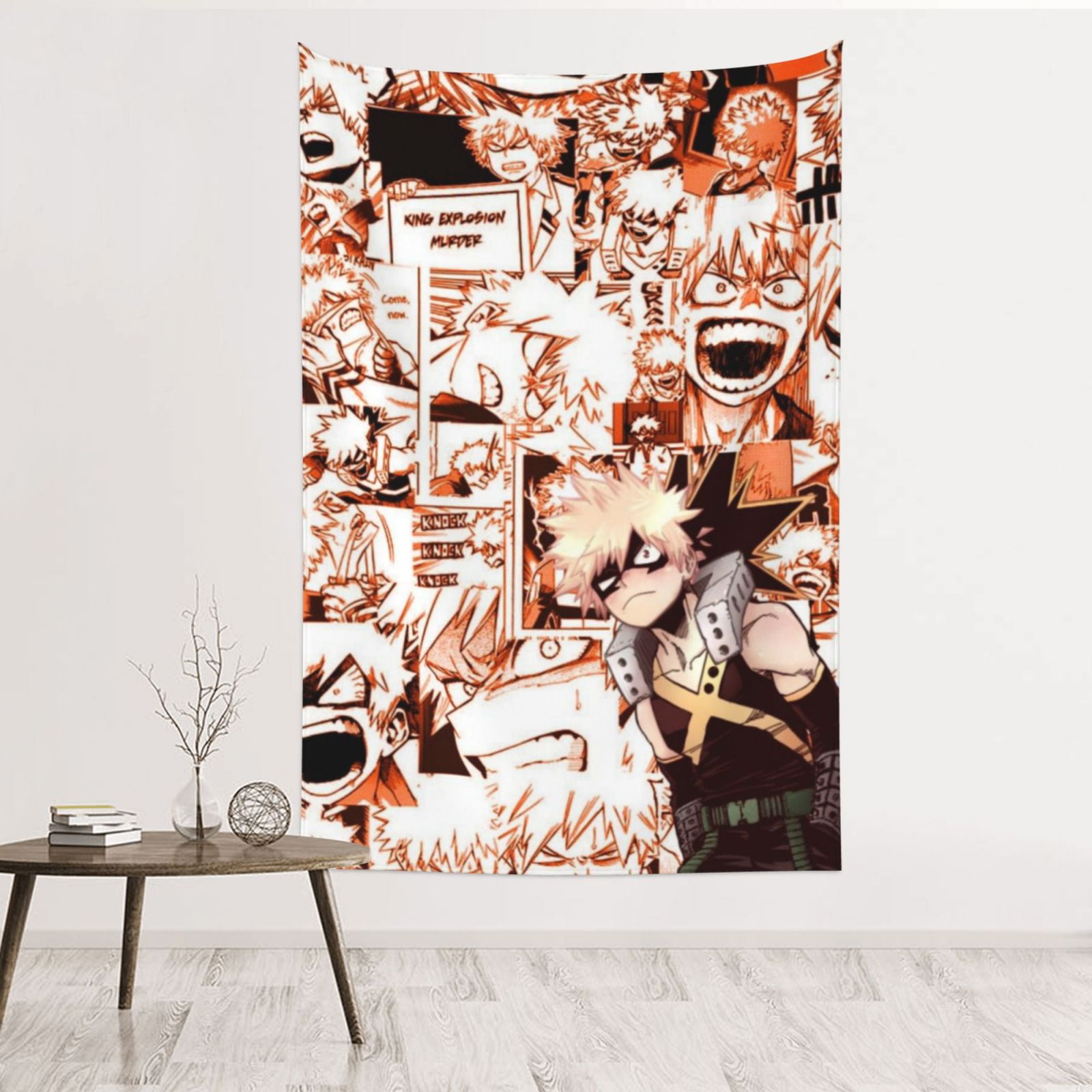 My Hero Academia Tapestry, Anime Wall Poster Art, Wall Tapestry For ...