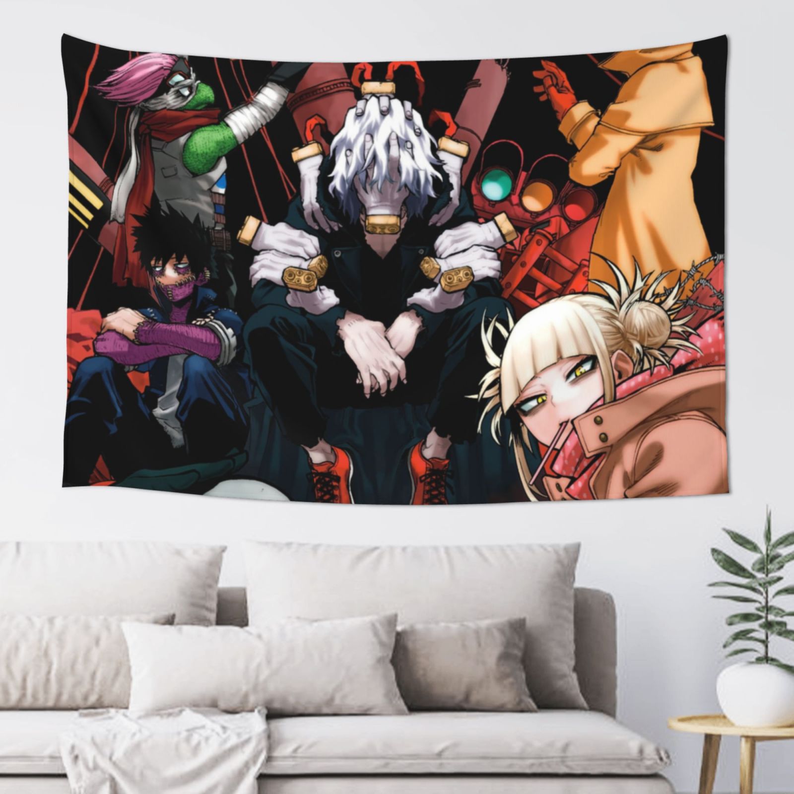 My Hero Academia Tapestry, Anime Wall Poster Art, Wall Tapestry For ...