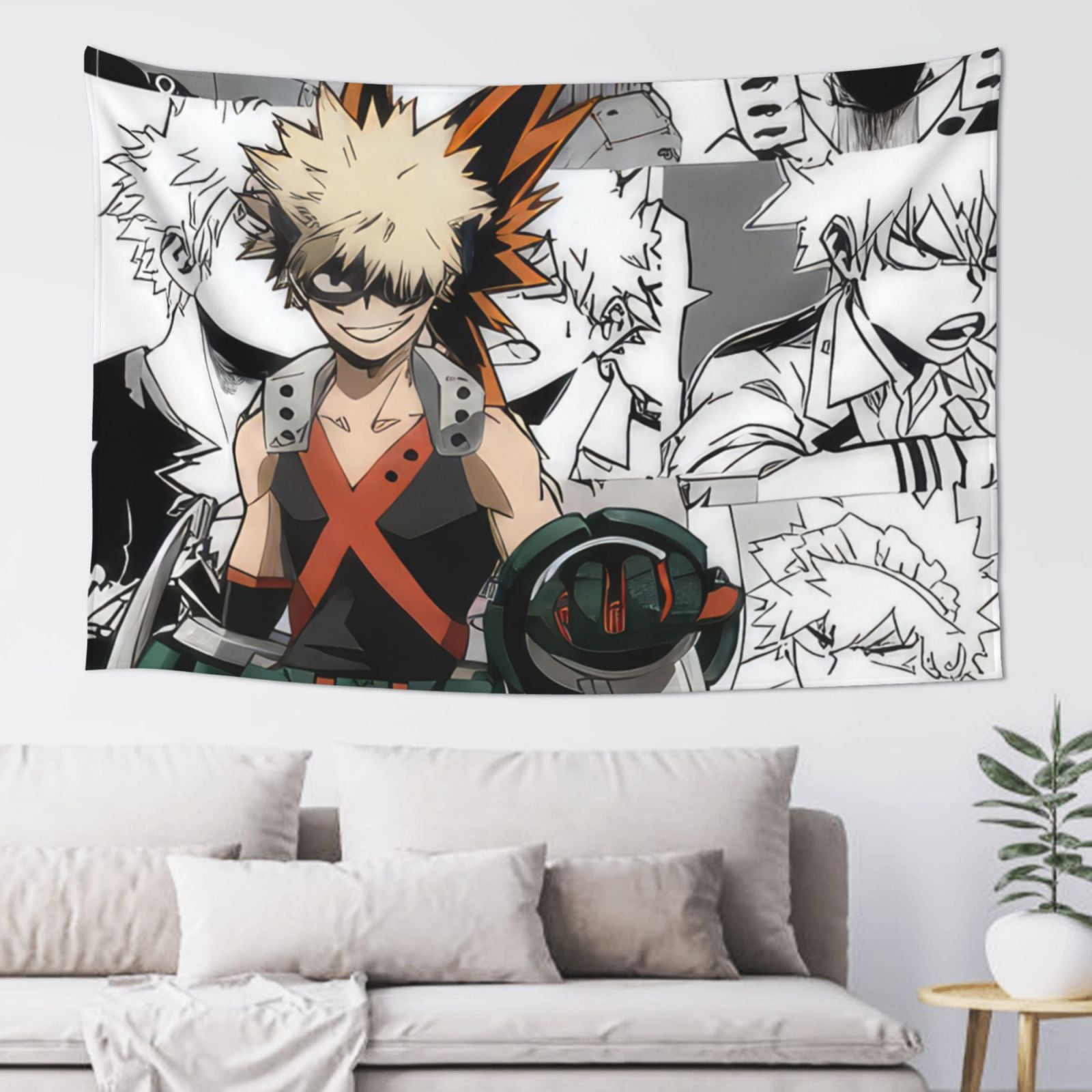 My Hero Academia Tapestry, Anime Wall Poster Art, Wall Tapestry For ...