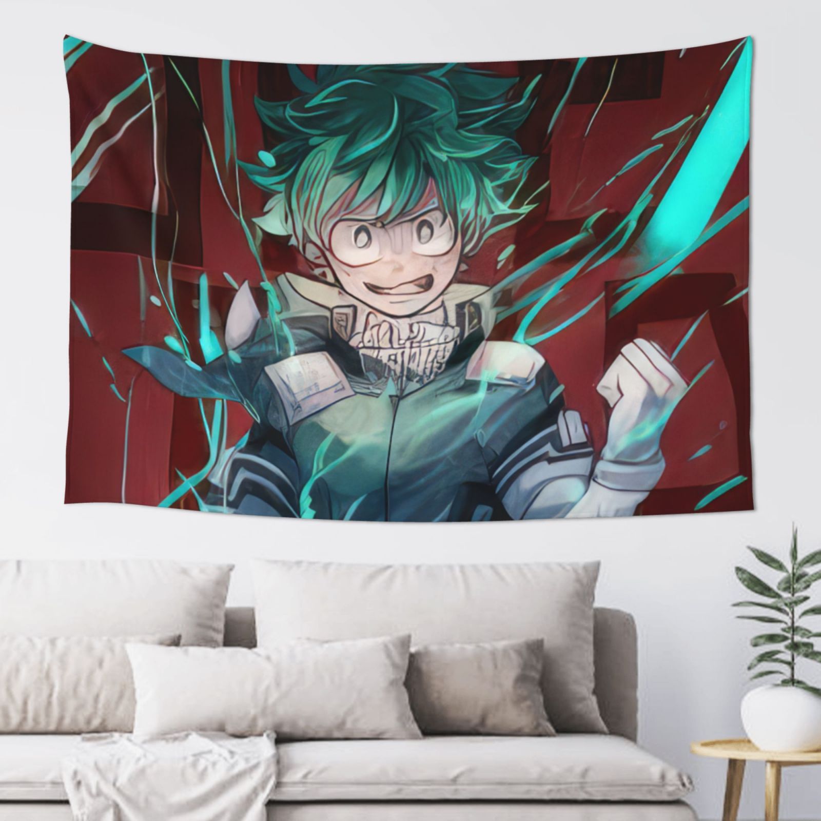 My Hero Academia Tapestry, Anime Wall Poster Art, Wall Tapestry For ...