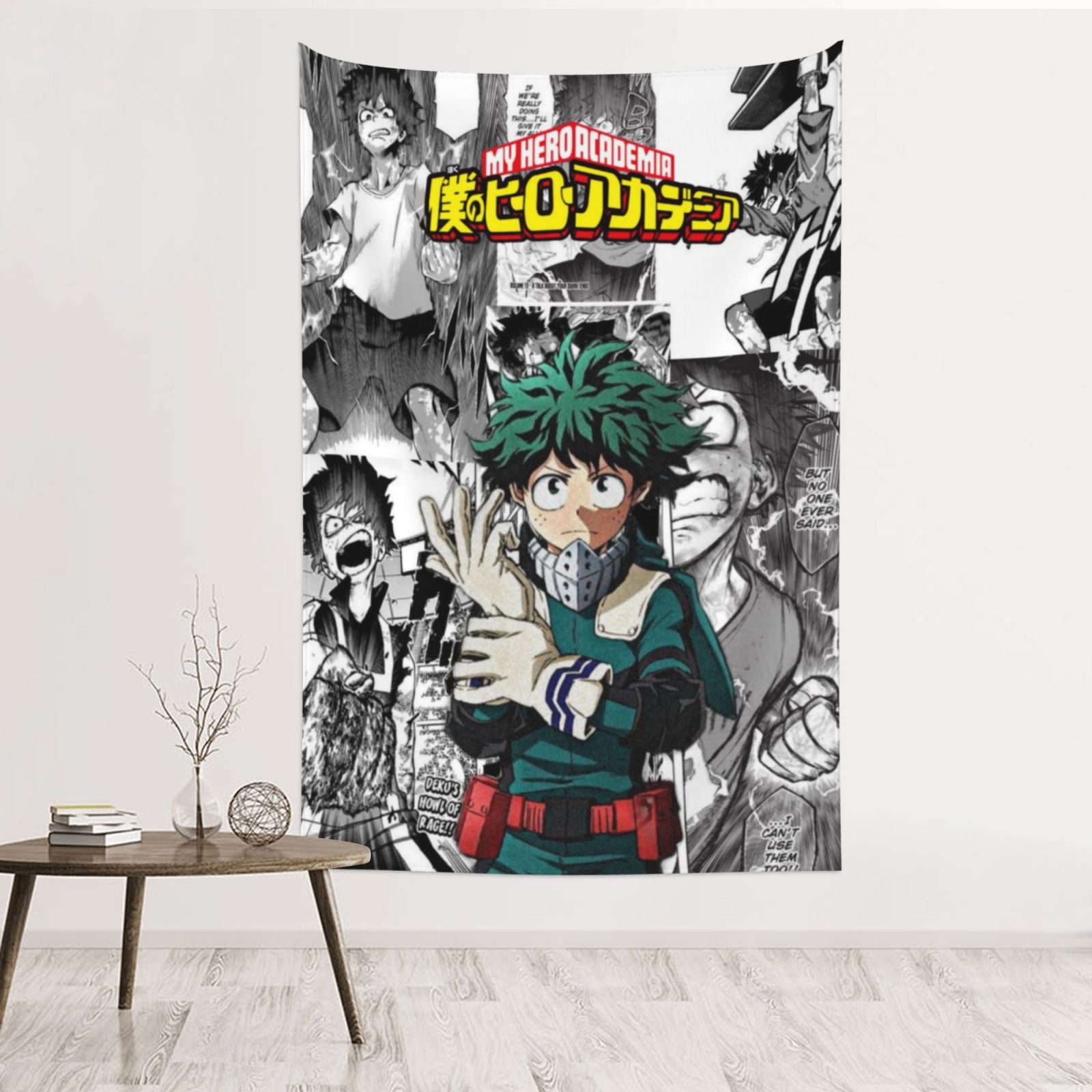 My Hero Academia Tapestry, Anime Wall Poster Art, Wall Tapestry For ...