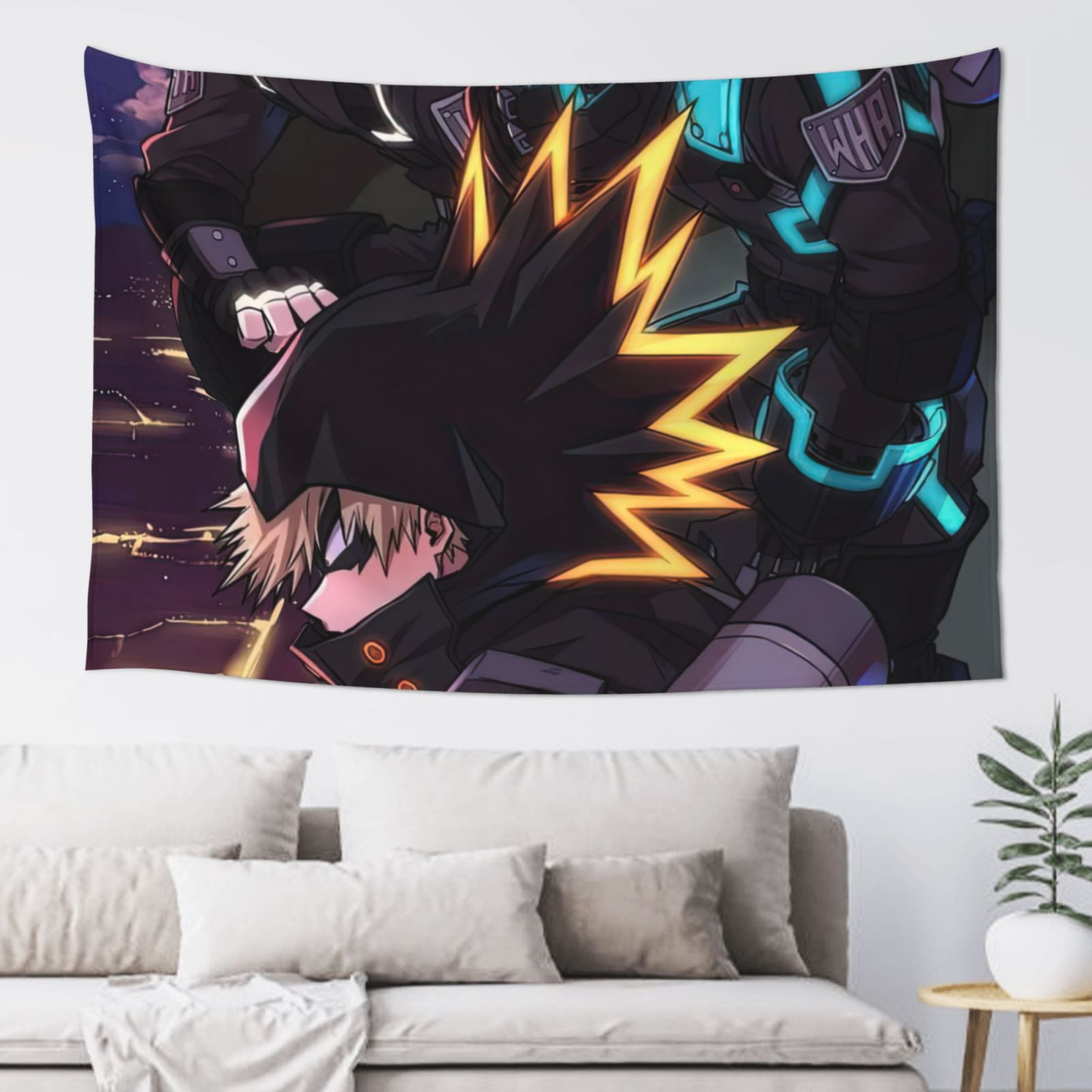 My Hero Academia Tapestry, Anime Wall Poster Art, Wall Tapestry For ...
