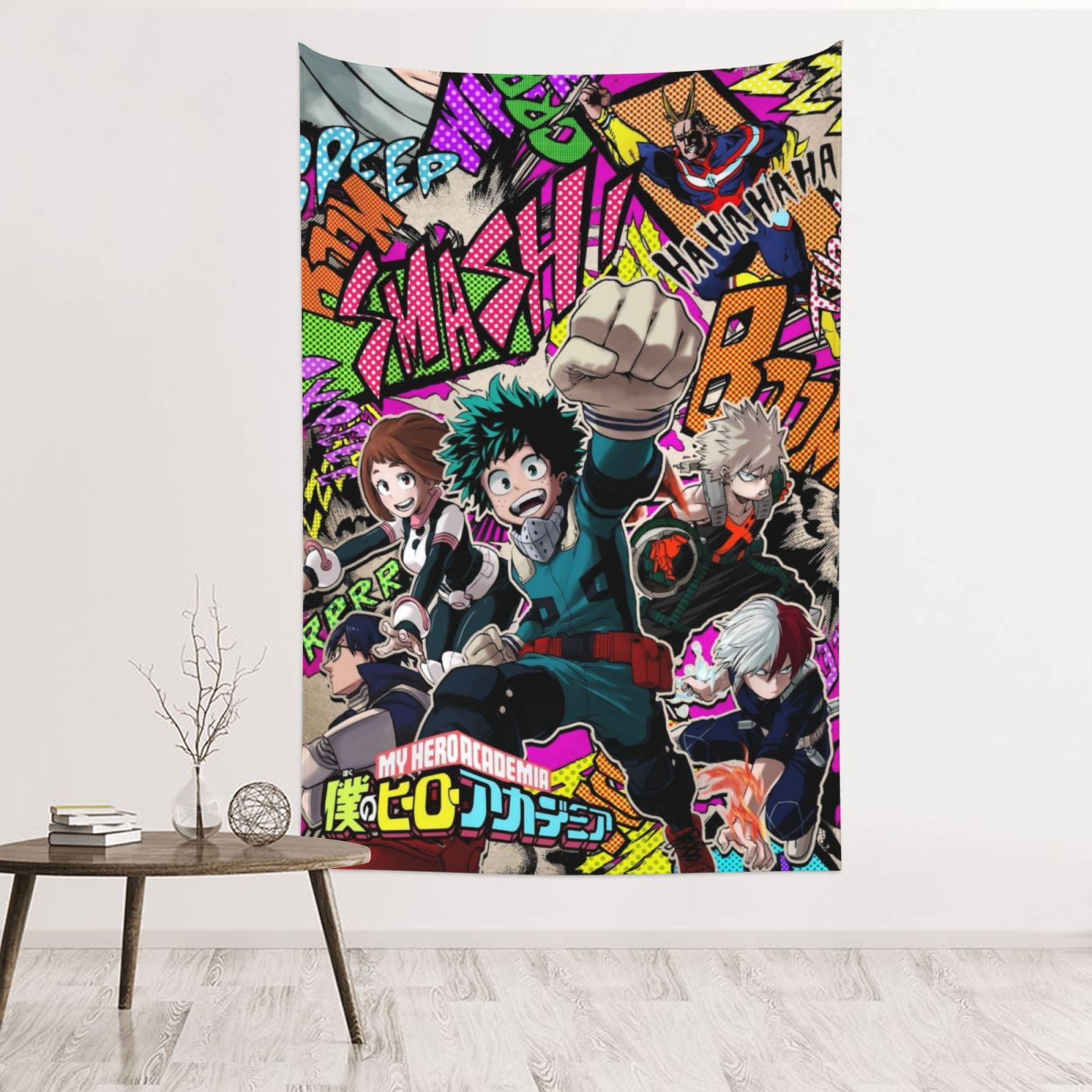 My Hero Academia Tapestry Wall Hanging Home Decoration Wall Blanket ...