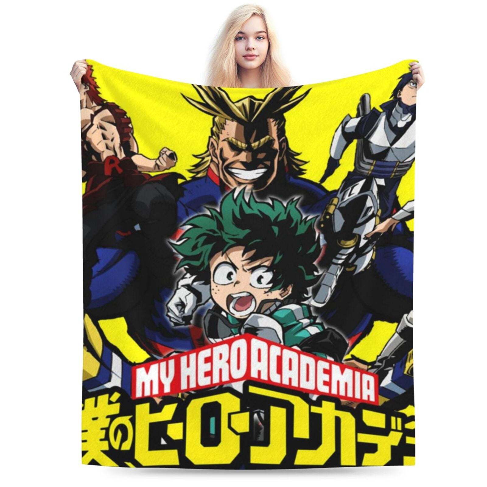 My Hero Academia Throw Blanket, Anime Blanket, Cozy Soft Lightweight ...