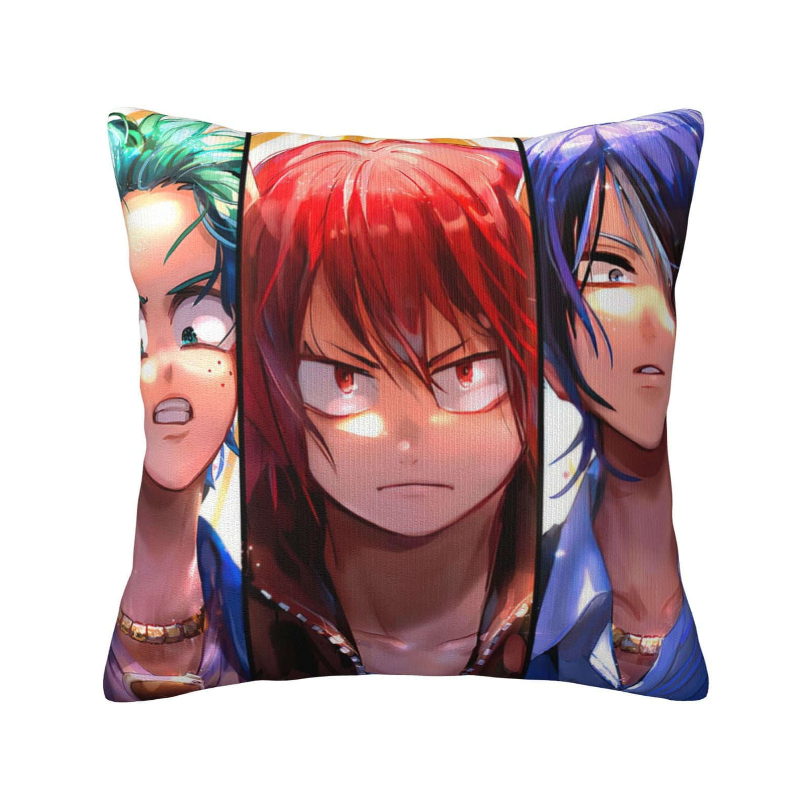 My Hero Academia Throw Pillow Covers, Anime Pillow Cases, Cushion ...