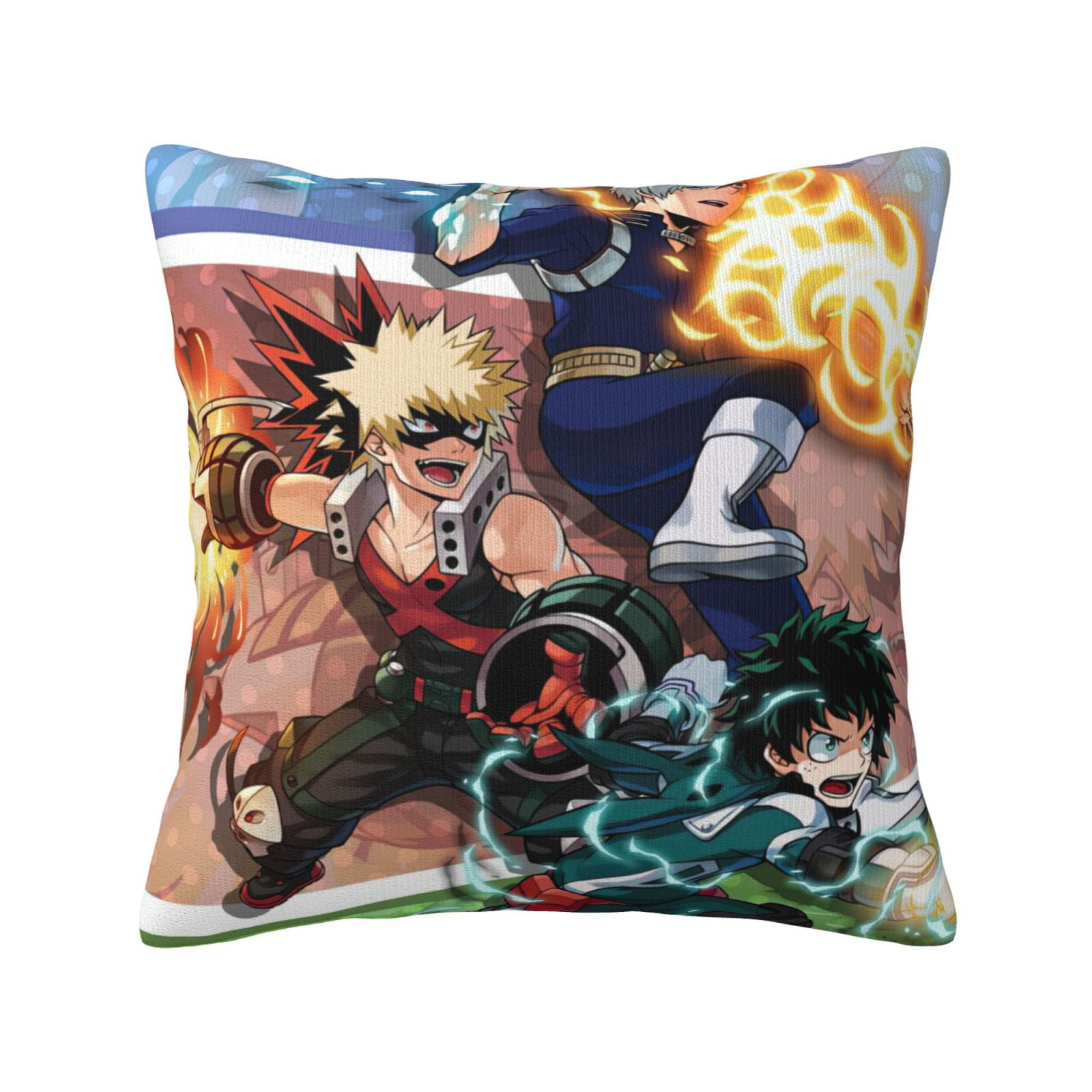 My Hero Academia Throw Pillow Covers, Anime Pillow Cases, Cushion ...