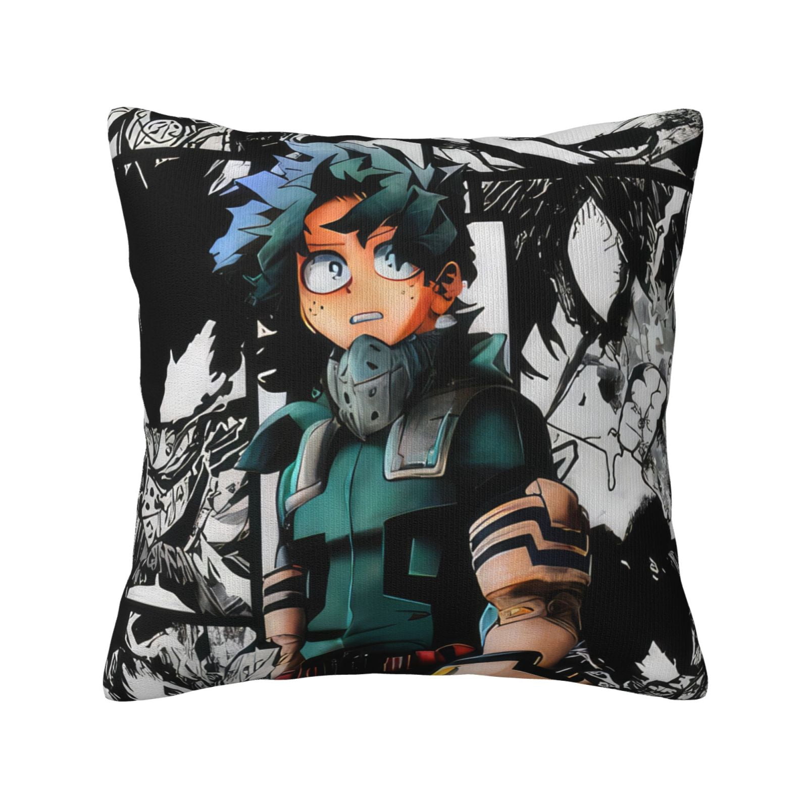 My Hero Academia Throw Pillow Covers, Anime Pillow Cases, Cushion ...