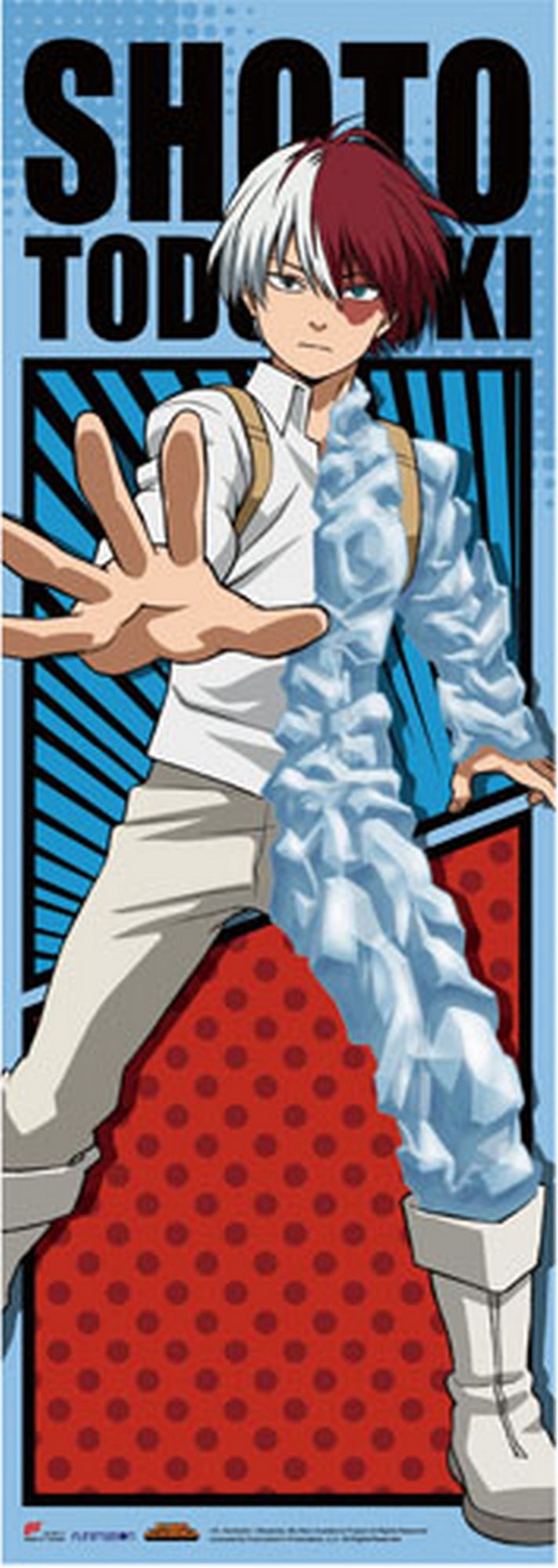 My Hero Academia- Todoroki Battle Suit Human Size Se Wall Scroll ...