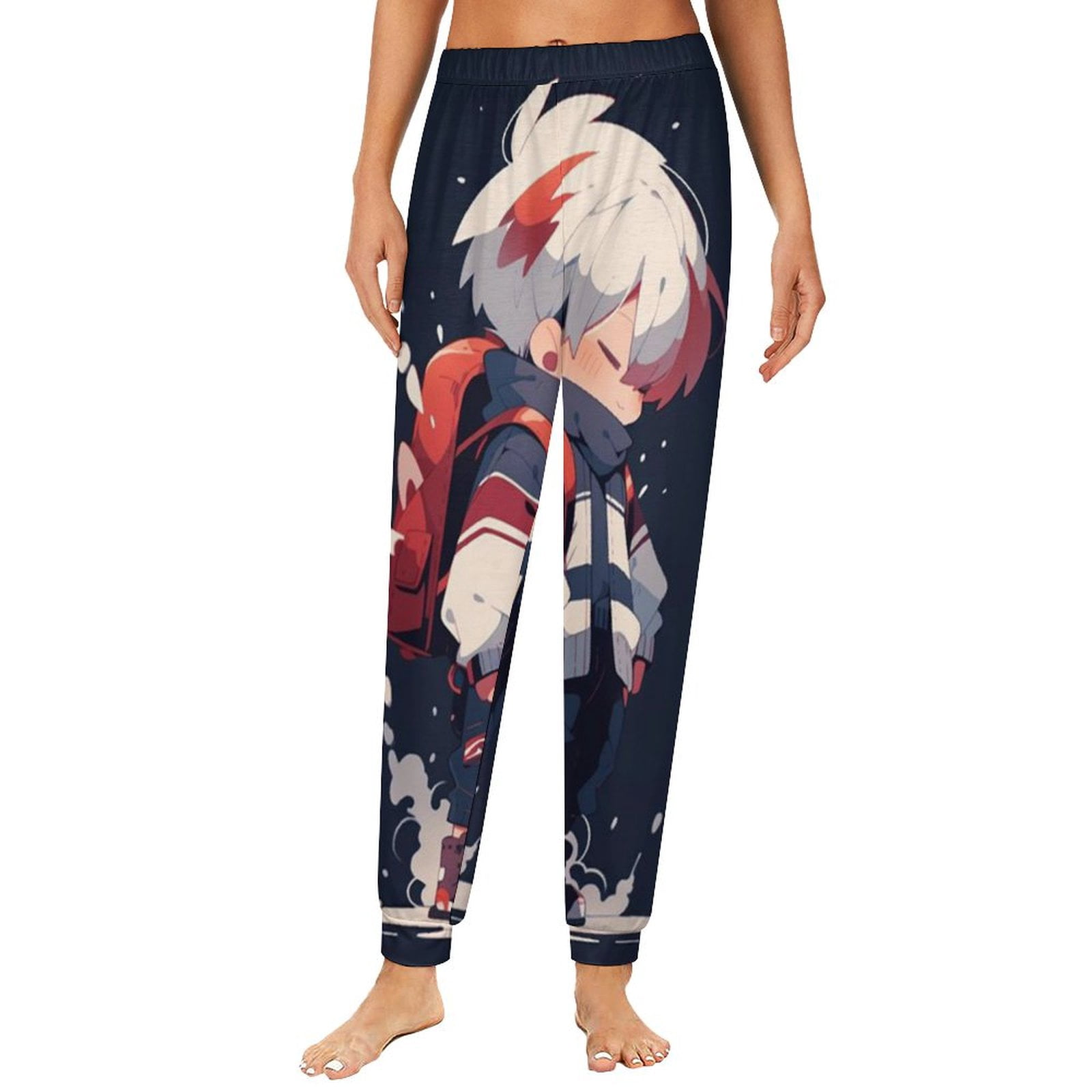 My Hero Academia Todoroki Shoto Pajama Bottoms for Women Novelty Lounge ...