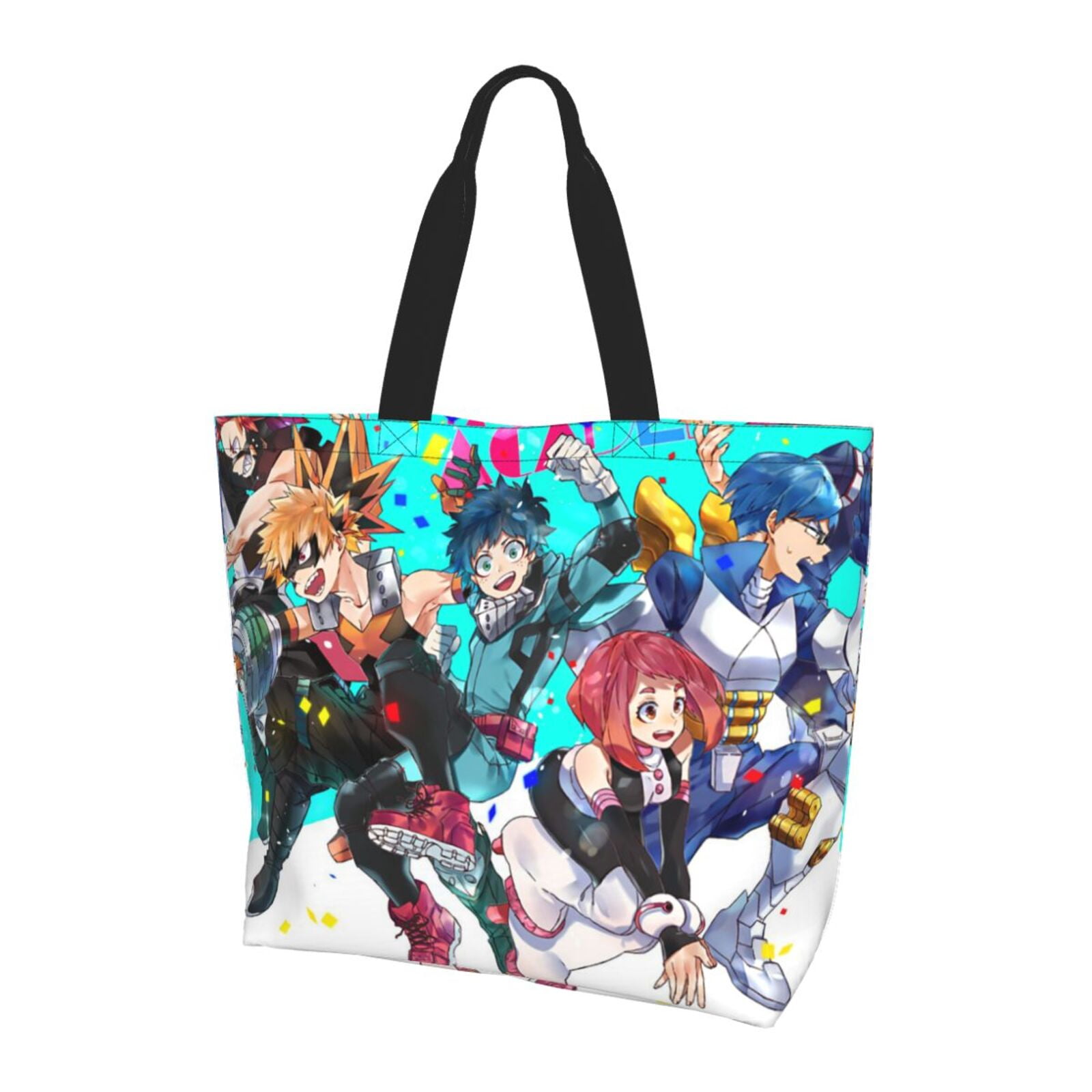 My Hero Academia Tote Bags Reusable Women Shoulder Bag Grocery Bag ...
