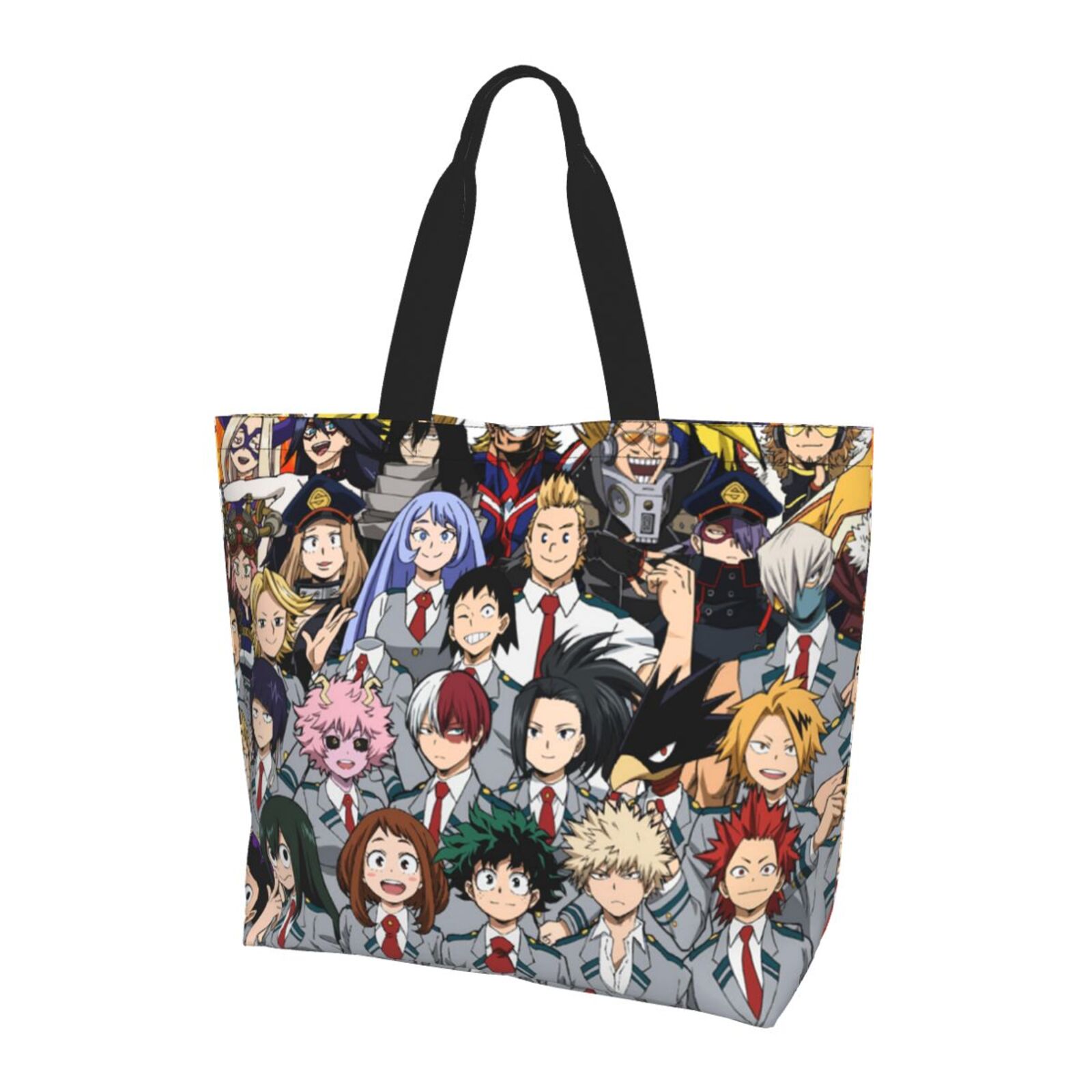 My Hero Academia Tote Bags Reusable Women Shoulder Bag Grocery Bag ...
