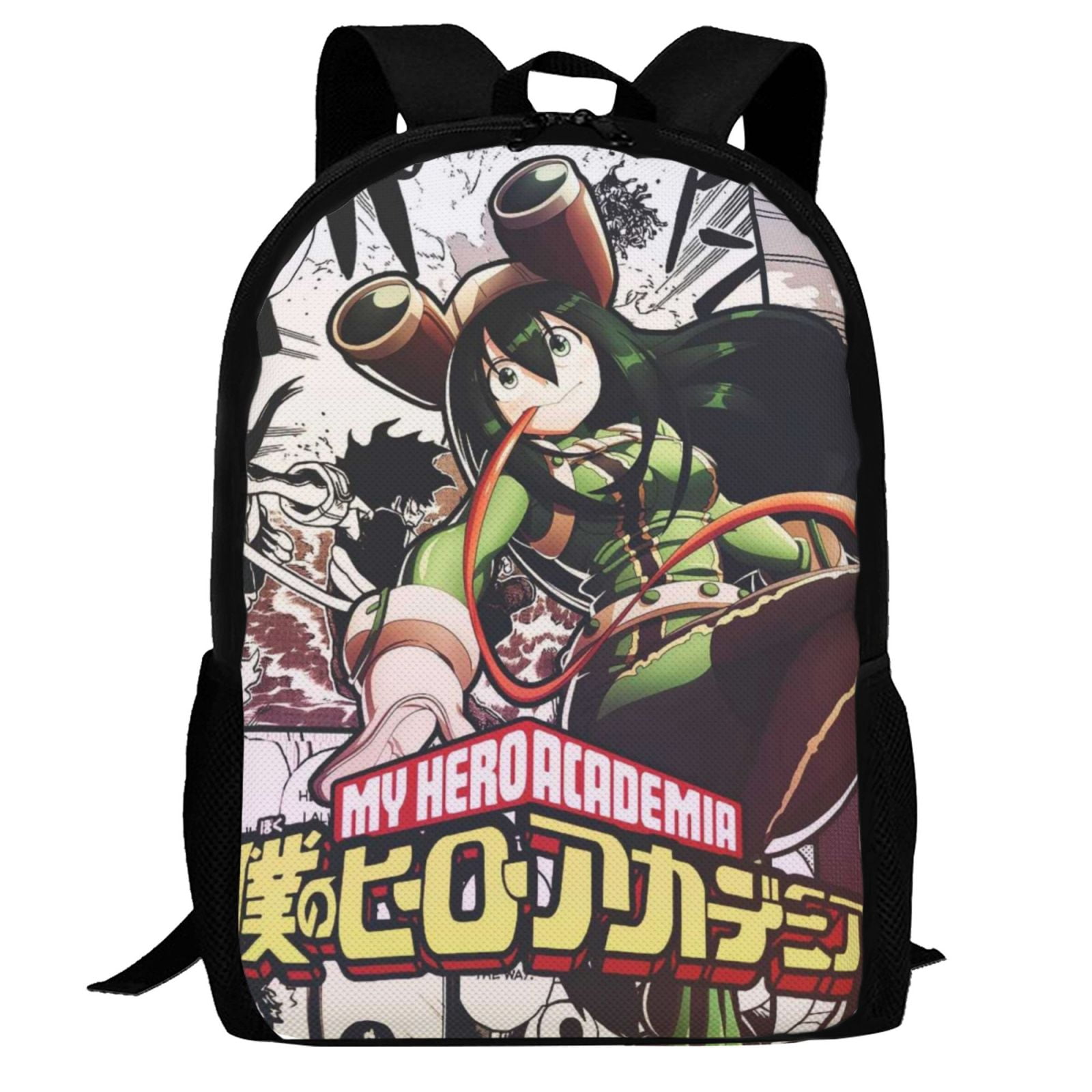 My Hero Academia Tsuyu Asui Backpack,Multi-Function Travel Backpack ...