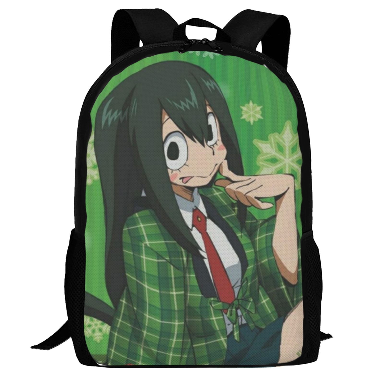 My Hero Academia Tsuyu Asui Backpack,Multi-Function Travel Backpack ...
