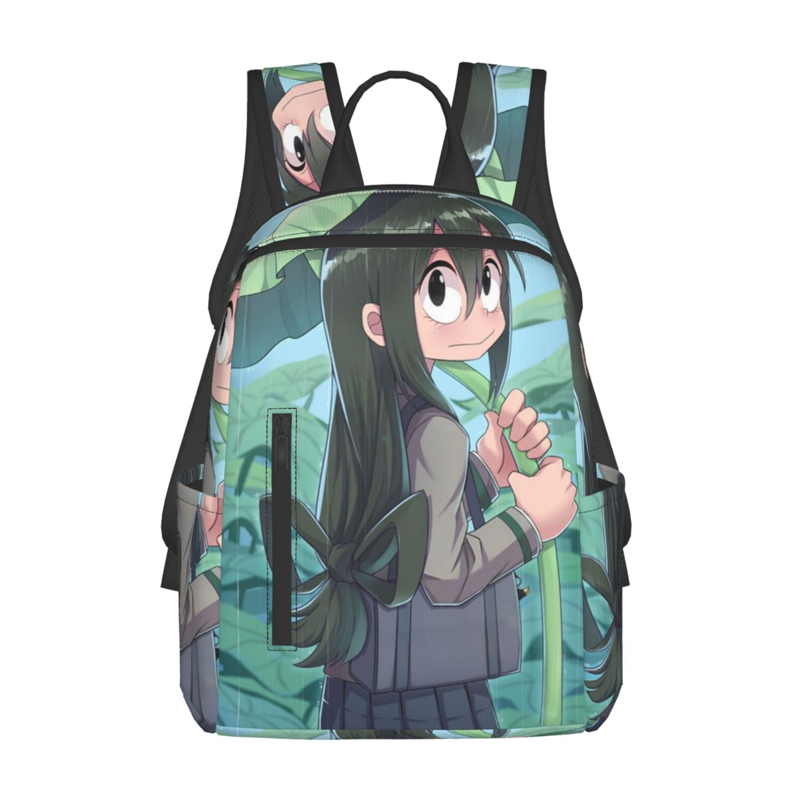 My Hero Academia Tsuyu Asui Bag Lightweight Backpack Simple Daypack ...