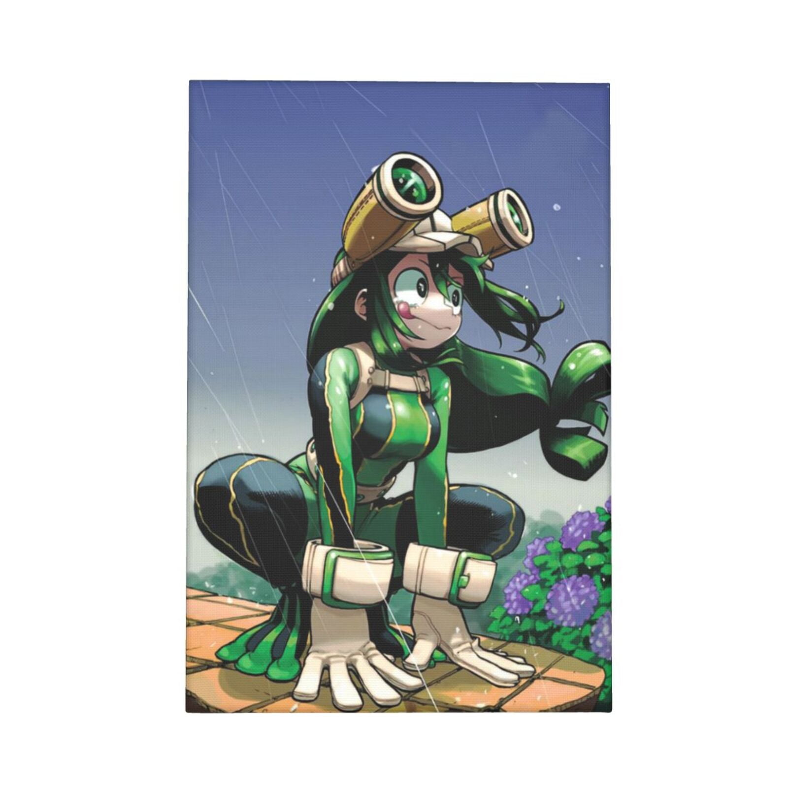 My Hero Academia Tsuyu Asui Canvas Decorative Painting Wall Art Living ...