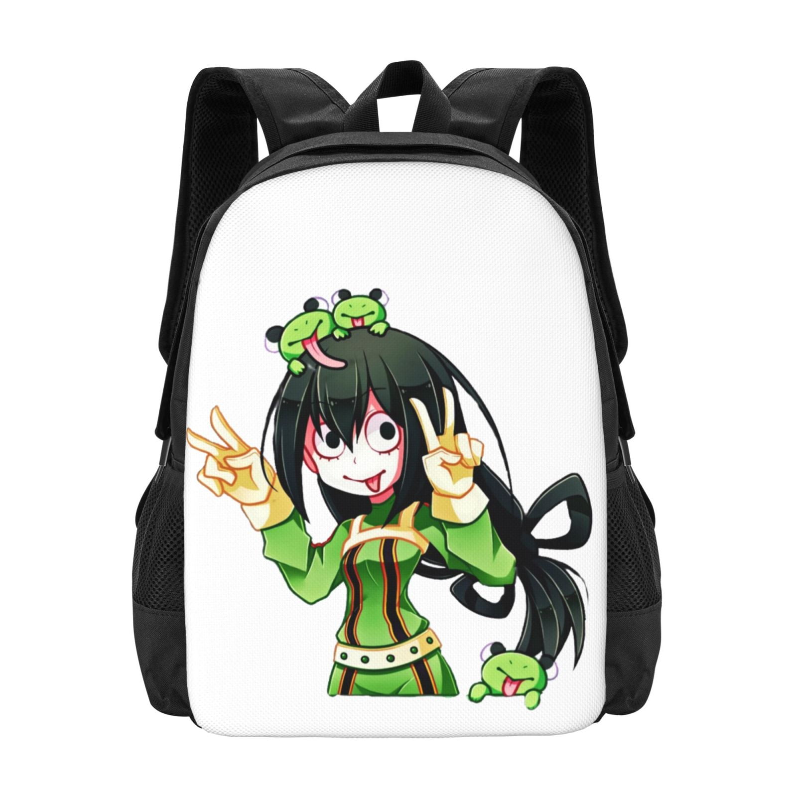 My Hero Academia Tsuyu Asui Fashion Backpack Rucksack Casual Daypack ...