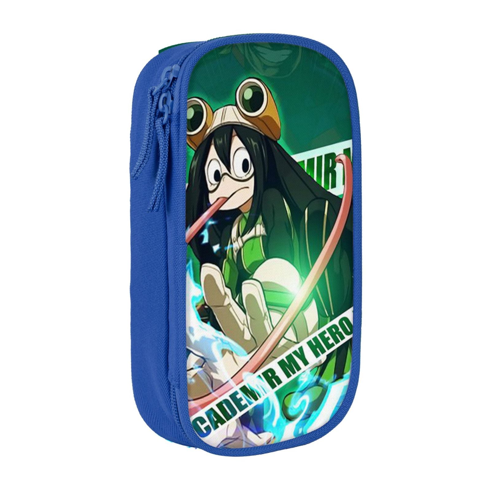 My Hero Academia Tsuyu Asui Pencil Case Large Capacity Pencil Pouch Pen ...