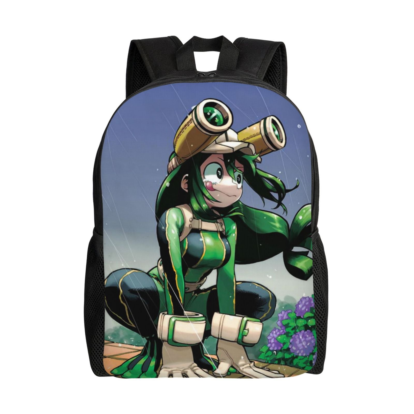 My Hero Academia Tsuyu Asui Shoulder Backpack Daypack 3D Printing ...