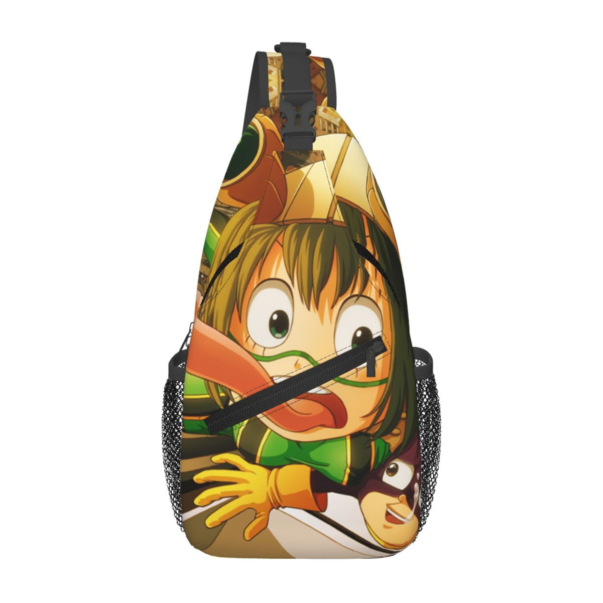My Hero Academia Tsuyu Asui Sling Backpack Crossbody Shoulder Bags for ...