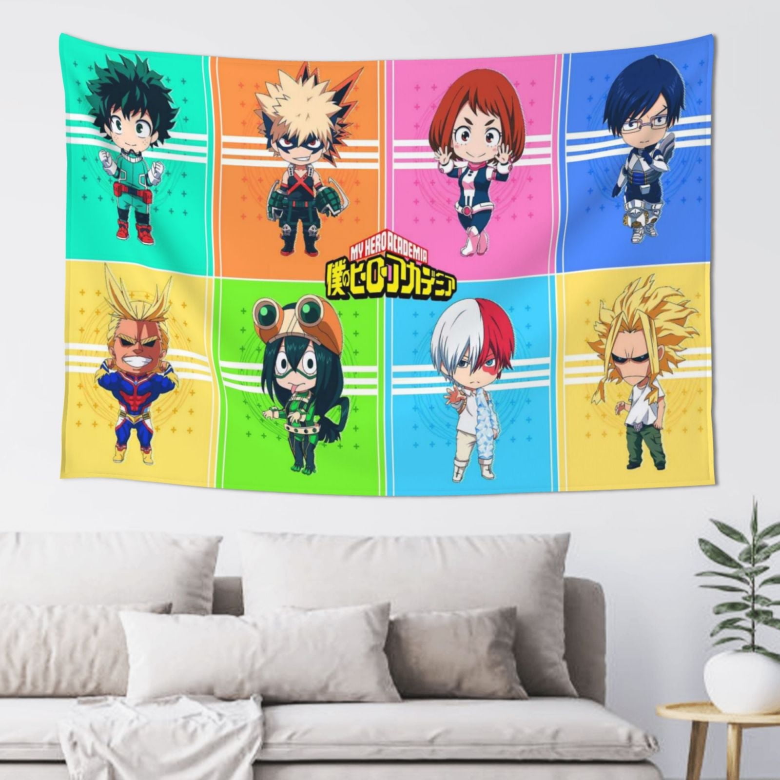 My Hero Academia Tsuyu Asui Tapestry Wall Hanging Home Decoration Wall ...