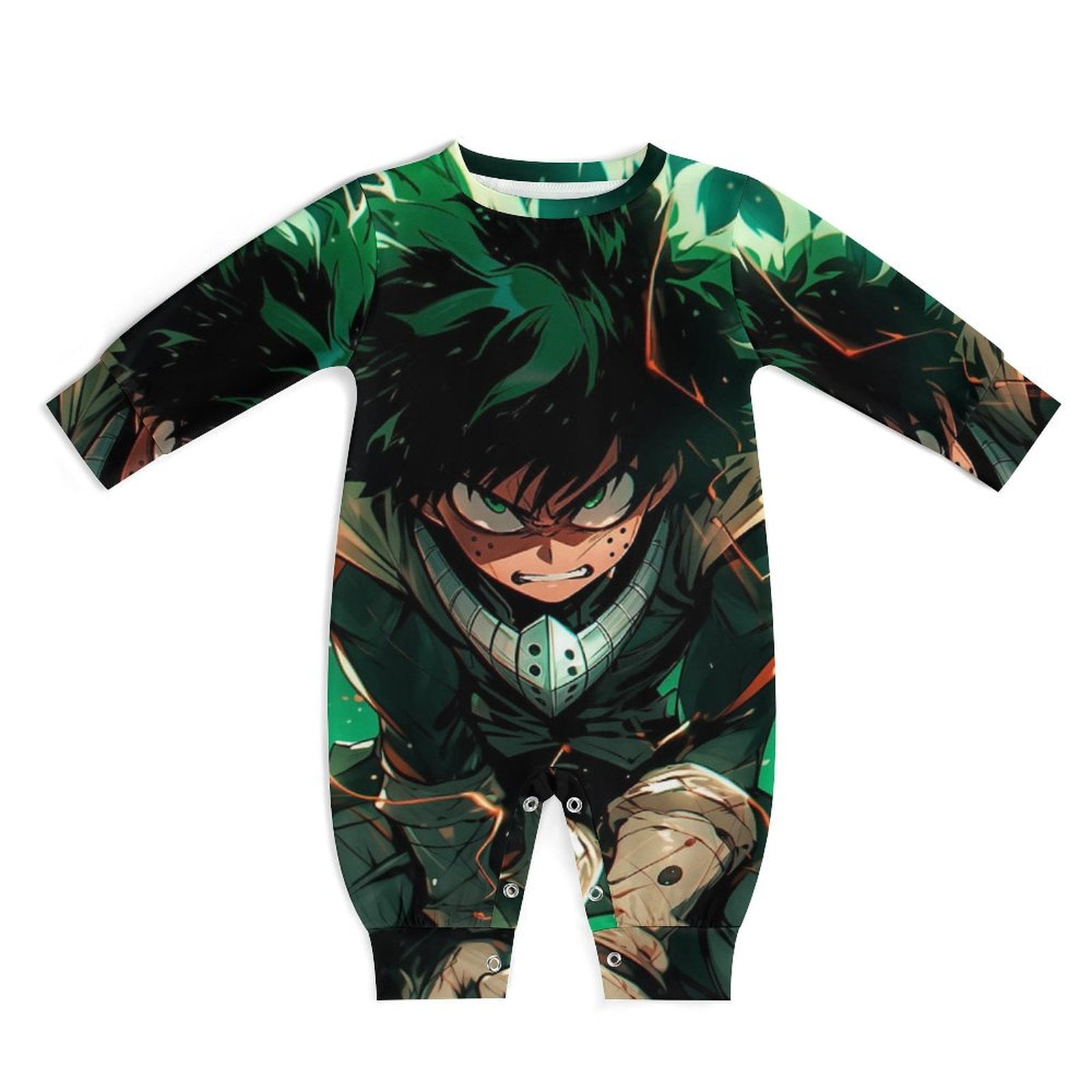 My Hero Academia Unisex Baby Boy Girl Rompers Long Sleeve Infant ...