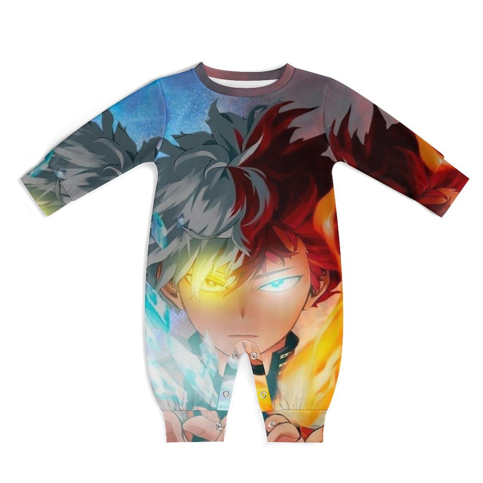 My Hero Academia Unisex Baby Boy Girl Rompers Long Sleeve Infant ...