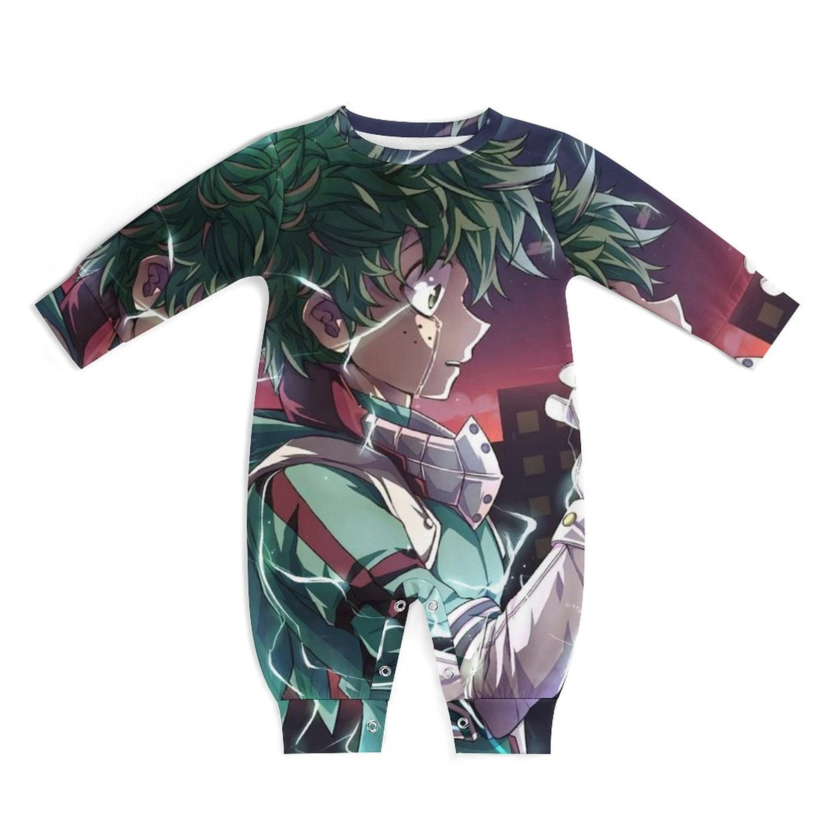 My Hero Academia Unisex Baby Boy Girl Rompers Long Sleeve Infant ...